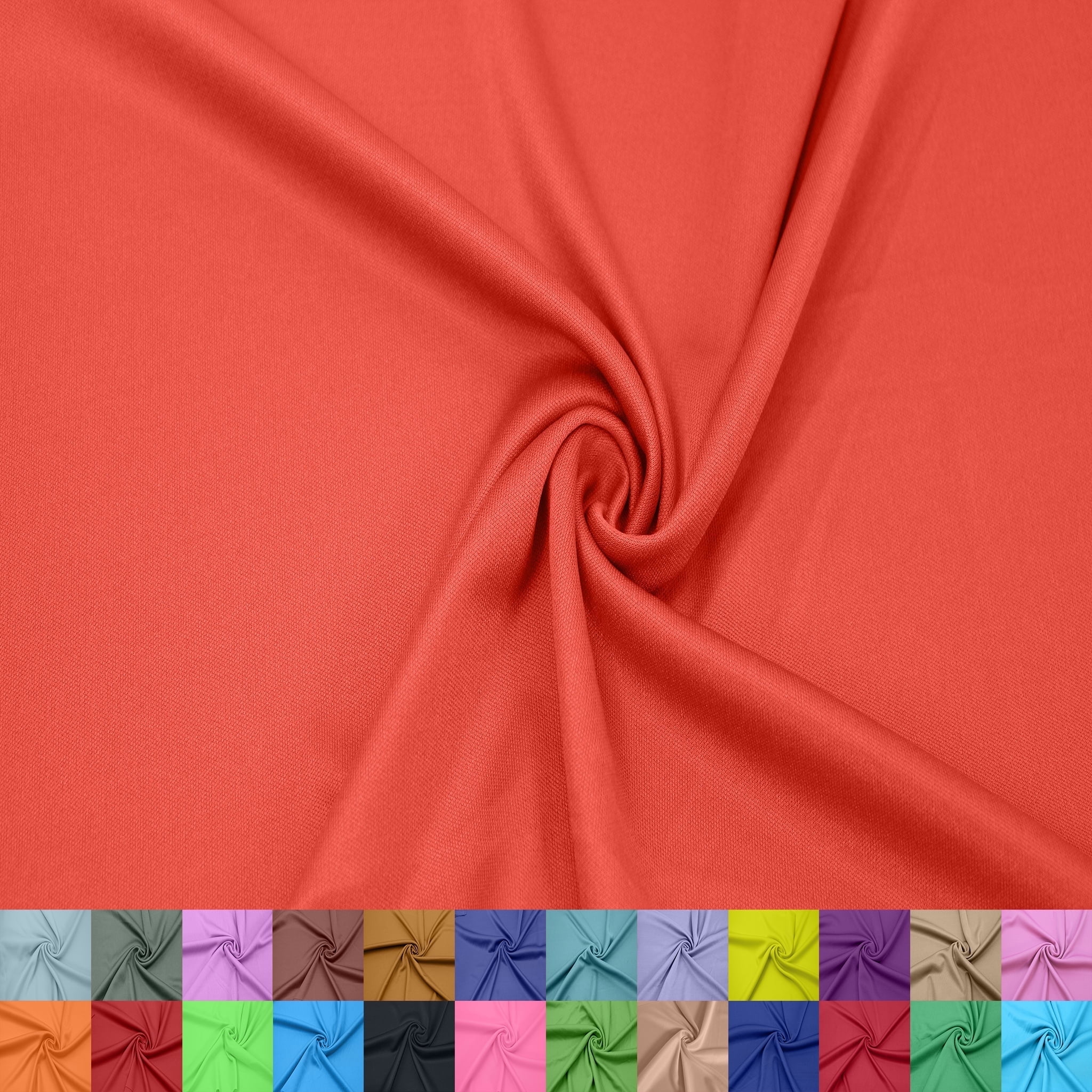 60" Wide 100% Polyester Interlock Lining – Lightweight Knit Fabric by ...