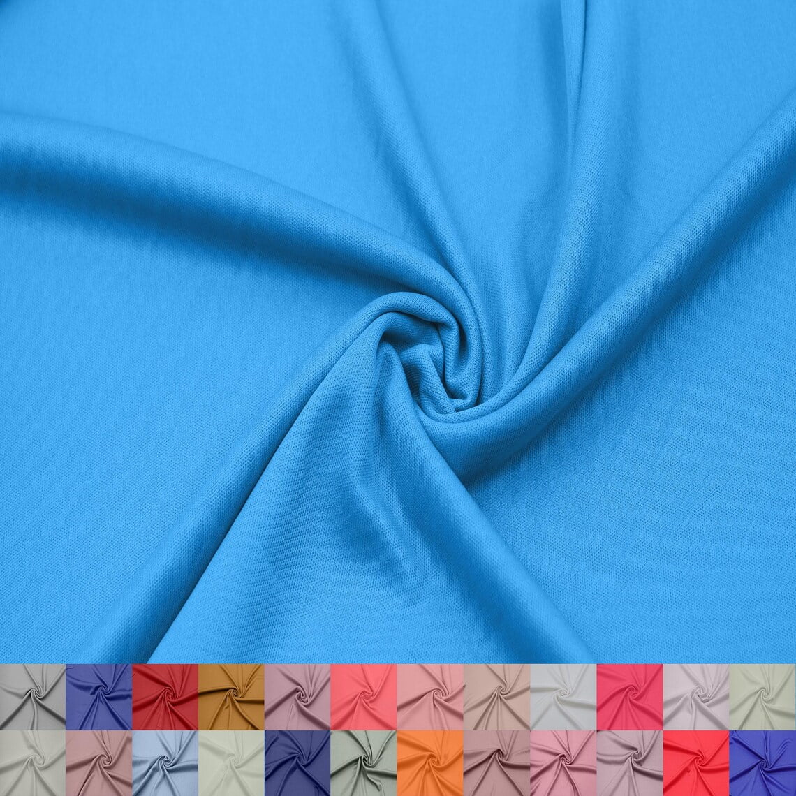 FREE SHIPPING!!! 60" Wide 81 Blue Jay Interlock Lining Fabric, DIY ...