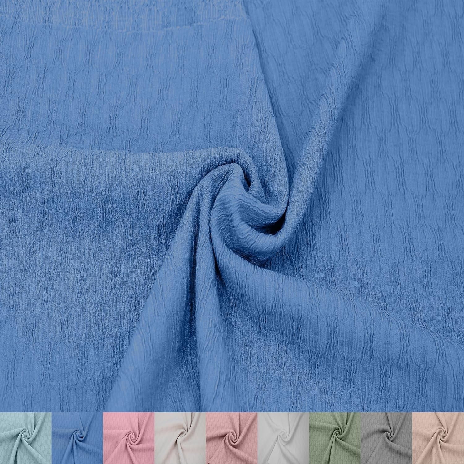 60" Wide Barcelona Poly Spandex Fabric by the Yard – 175GSM, Medium ...