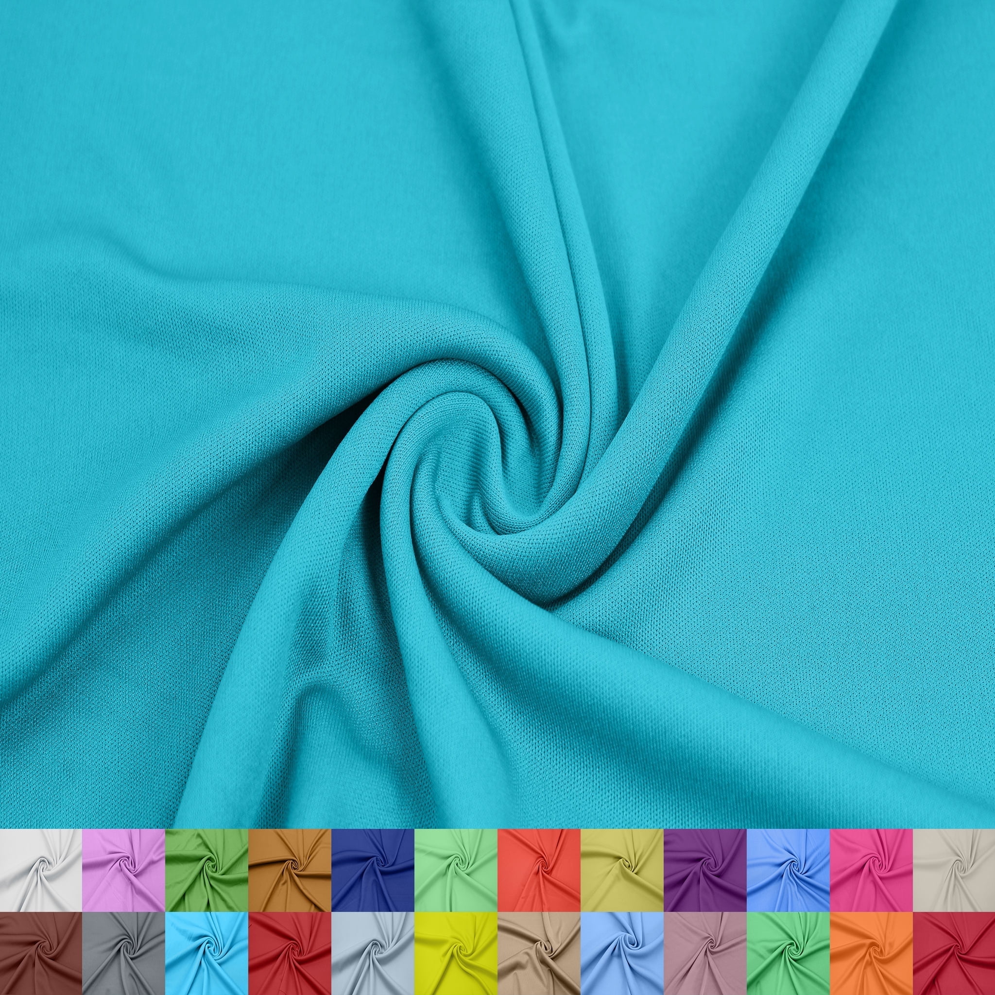 60" Wide 100% Polyester Interlock Lining –2-Way Stretch, Lightweight ...