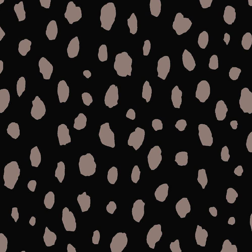 FREE SHIPPING!!! Black Mocha Animal Skin Cheetah Pattern Printed Poly ...