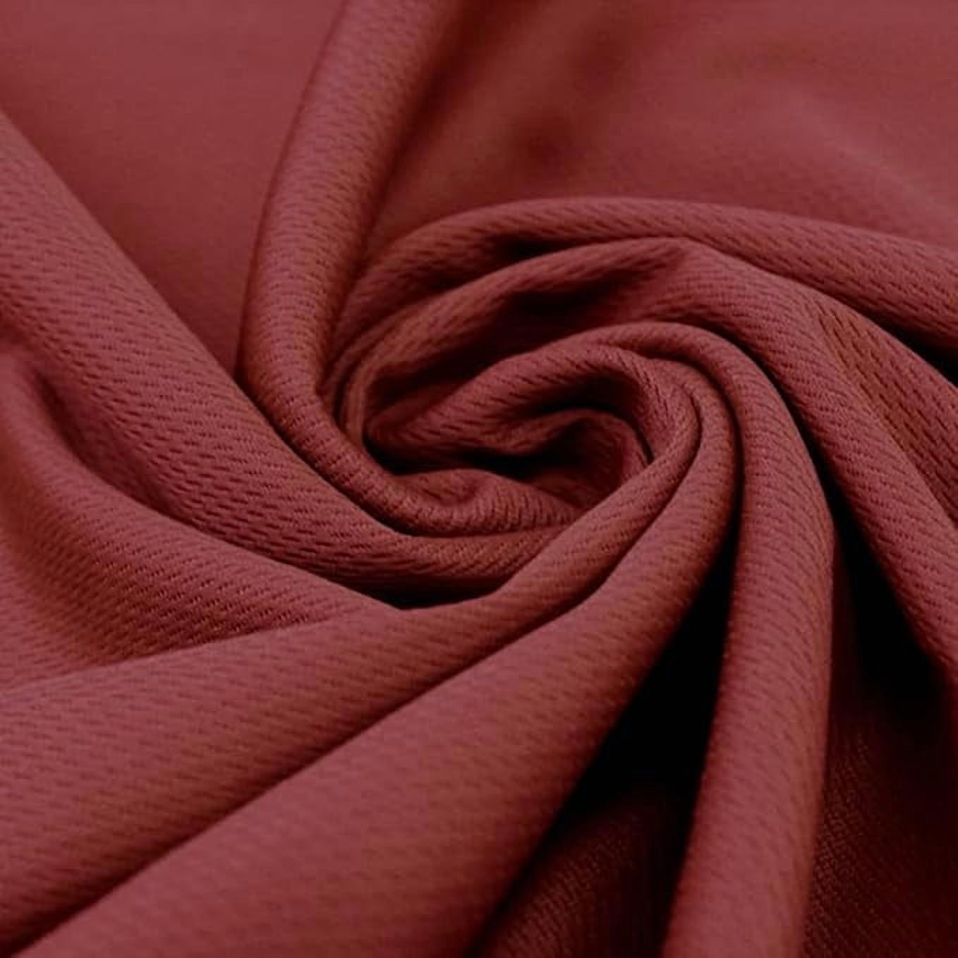 Burgundy Sports Mesh Fabric, Dimple Mesh Fabric by the Yard - Walmart.com