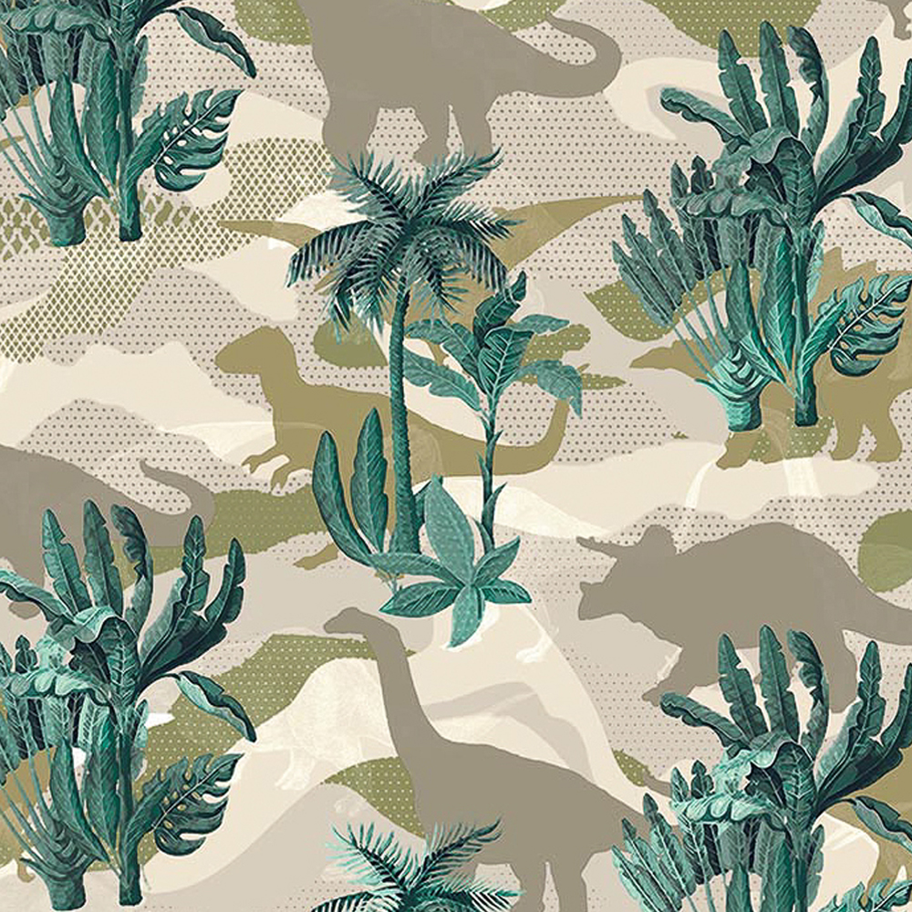 FREE SHIPPING!!! Dinosaur in the sand storm Design 100% Cotton Quilting ...