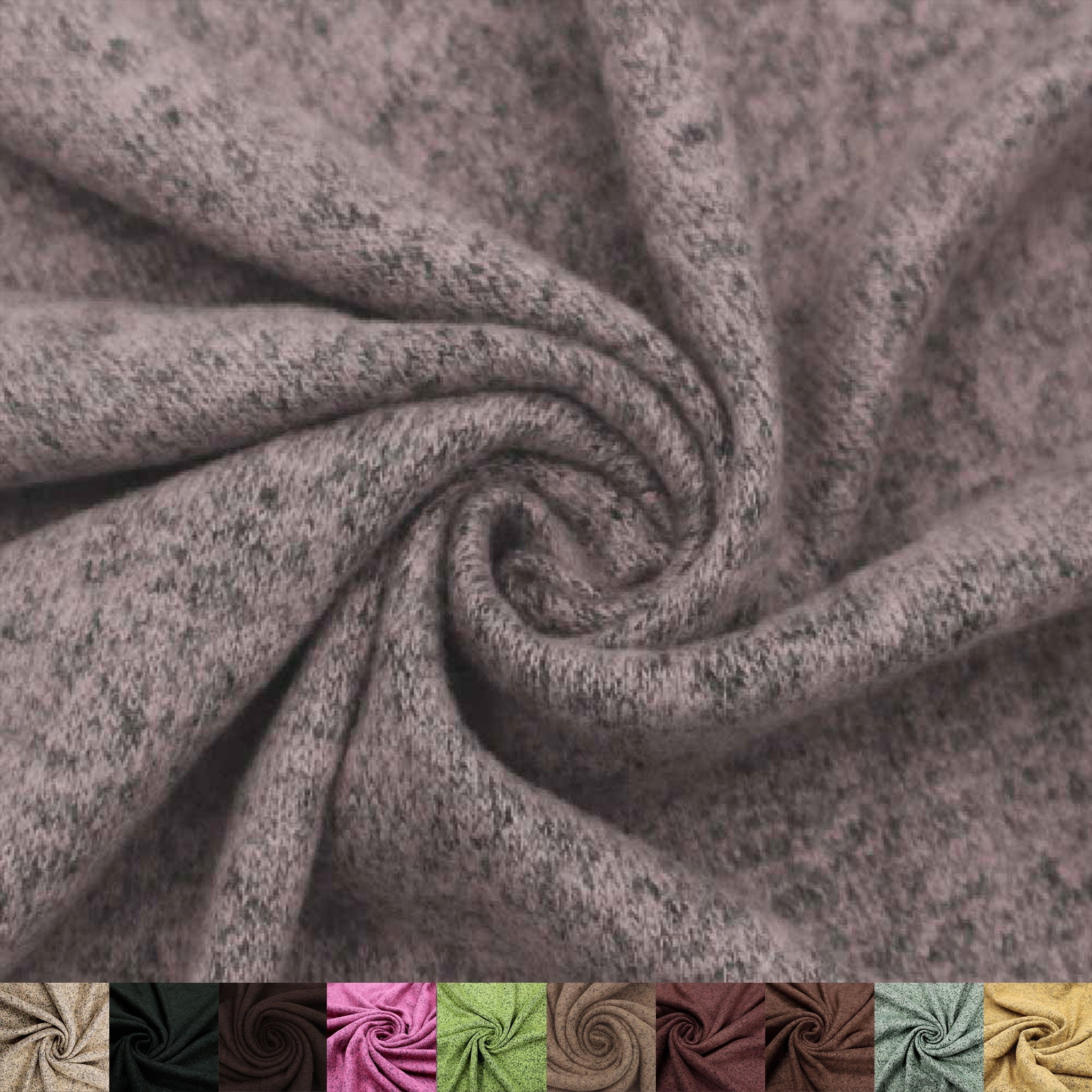 FREE SHIPPING!!! Dusty Pink on Rich Hacci Brushed Fabric by the Yard ...