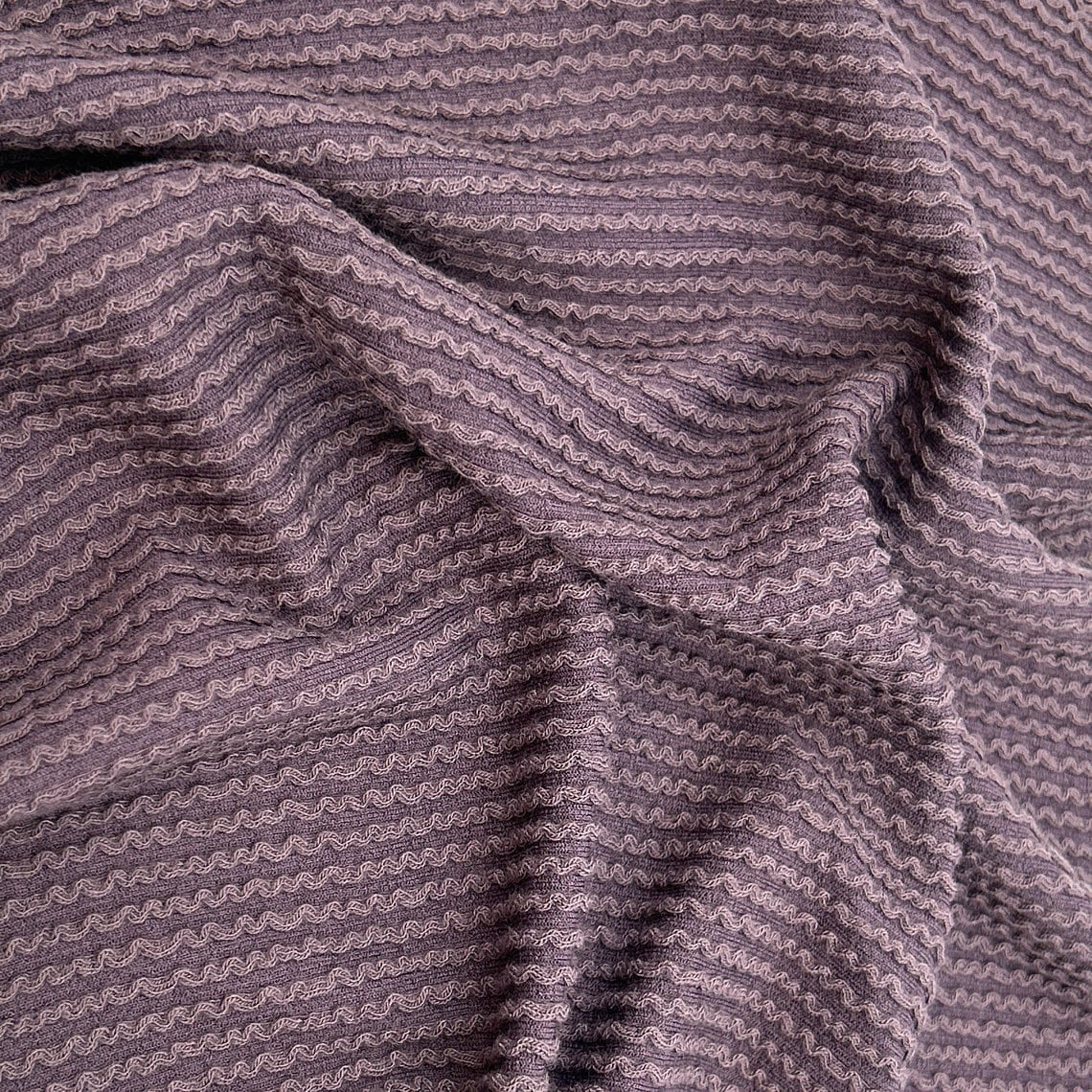 FREE SHIPPING!!! Eggplant Poly Rayon Spandex Rib Knit Stretch Fabric ...