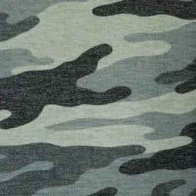 FREE SHIPPING!!! "Grey Black Military Pattern Printed on Poly Rayon ...