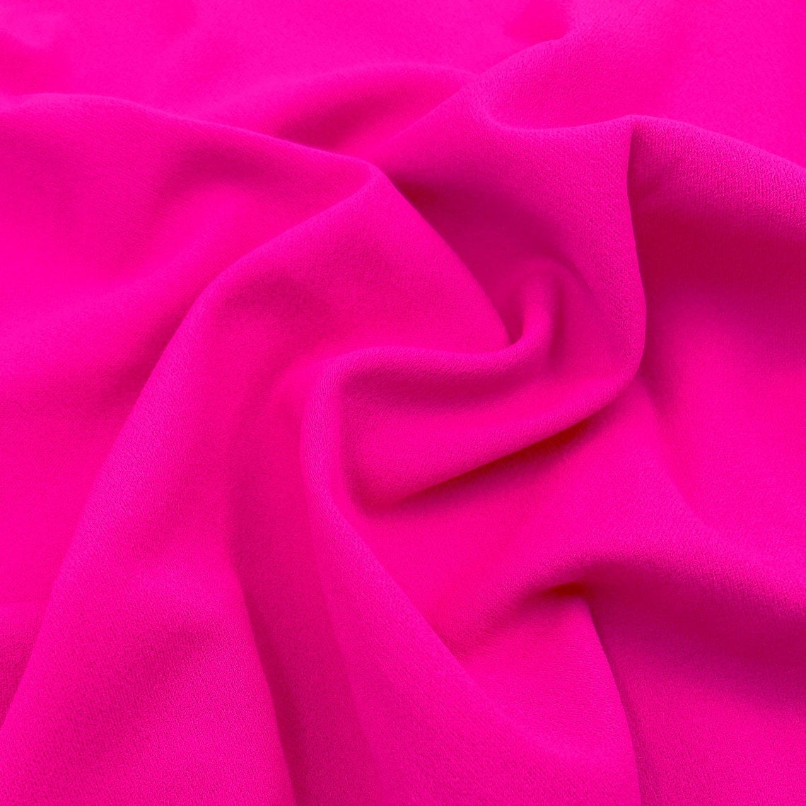 FREE SHIPPING!!! Hot Pink Neon Scuba Crepe Techno Knit Fabric, DIY ...