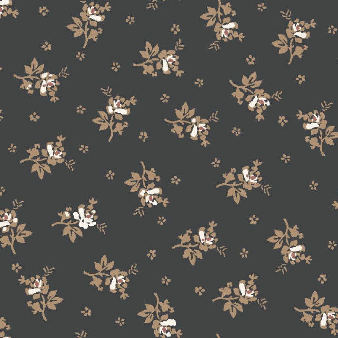 FREE SHIPPING!!! Iron Macaroon Ditsy Floral on Rayon Crepon Fabric, DIY ...