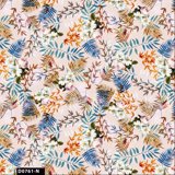 Stylish Fabric Island Palm Tree Pattern 100% Quilting Fabric for DIY ...
