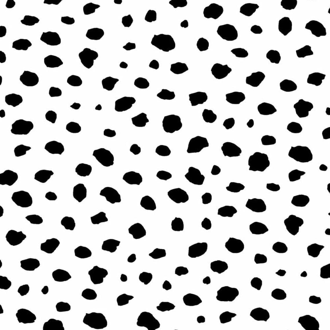 Off White Black Wide Printed 100% Polyester Moroccan Fabric-120GSM ...
