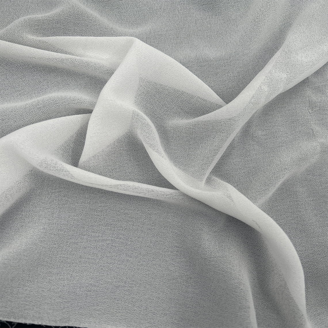 FREE SHIPPING!!! Off White Chelsea Wool Dobby Chiffon Fabric, DIY ...