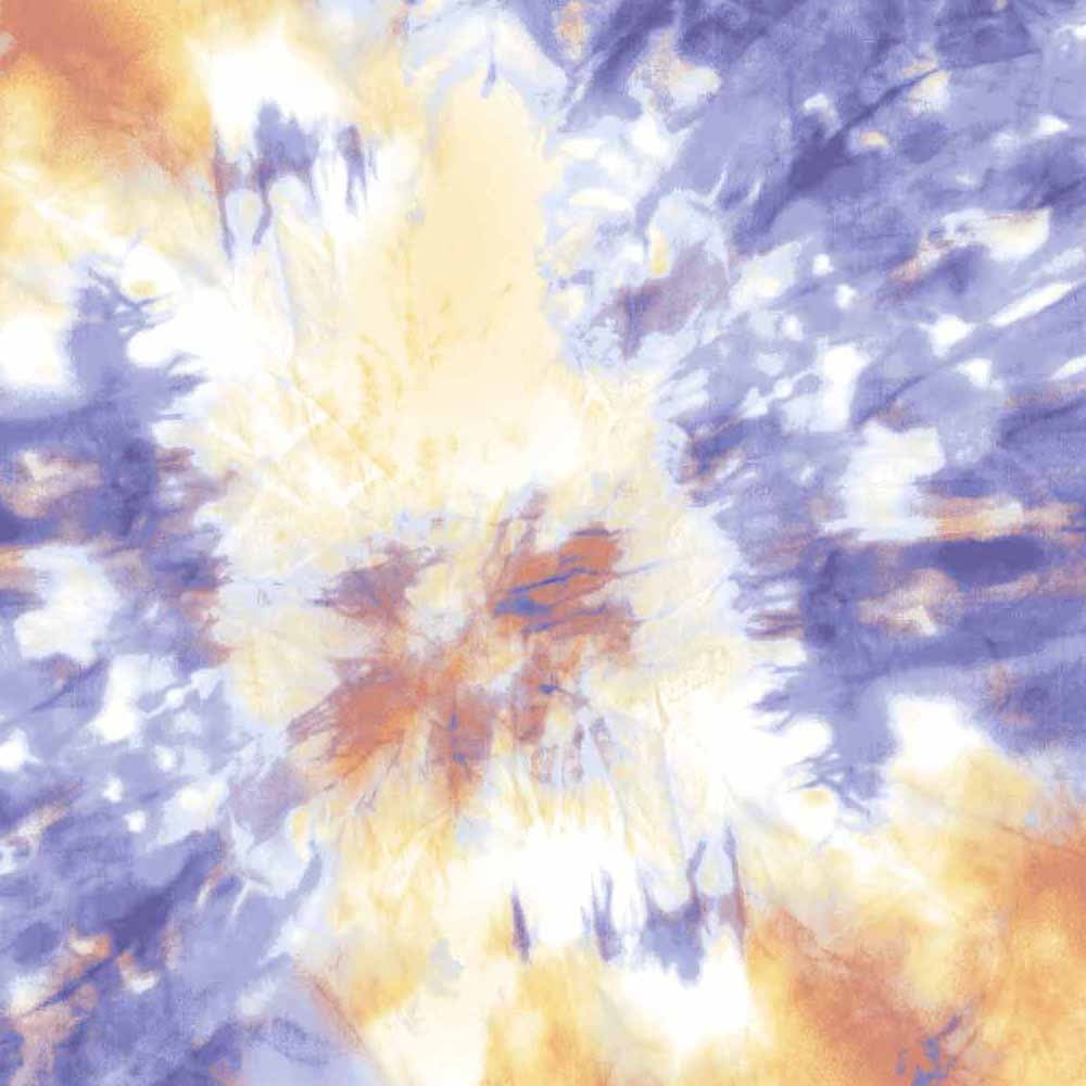 FREE SHIPPING!!! "Periwinkle Mango Tie Dye Pattern Printed on Hi-Multi ...