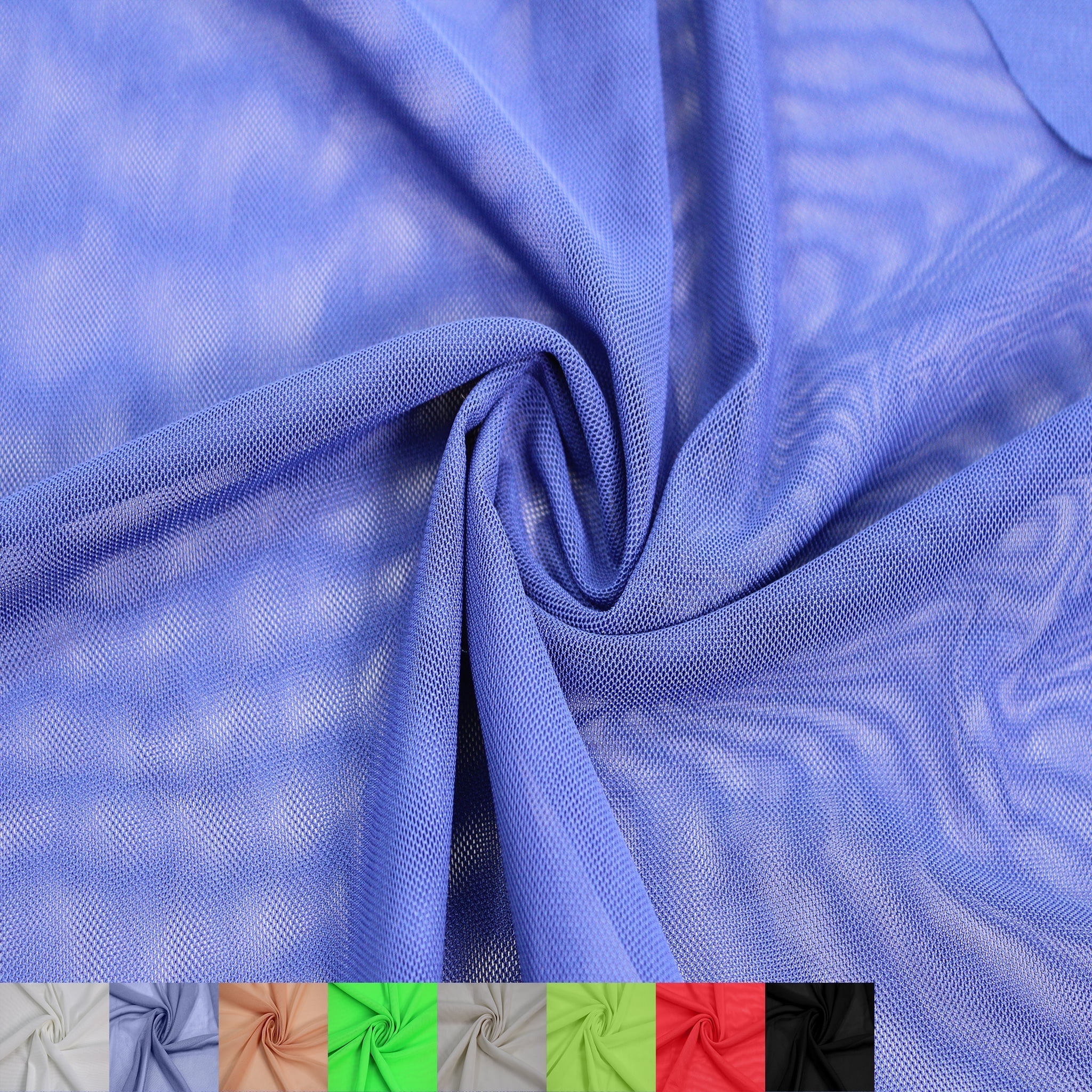 60" Wide Poly Spandex Lace Power Mesh Fabric by the Yard- (100 GSM ...