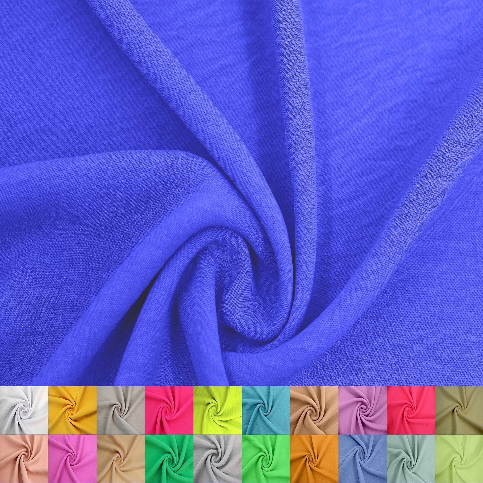 FREE SHIPPING!!! Royal - Solid 100% Polyester Air Flow Fabric, DIY Projects by the Yard ...