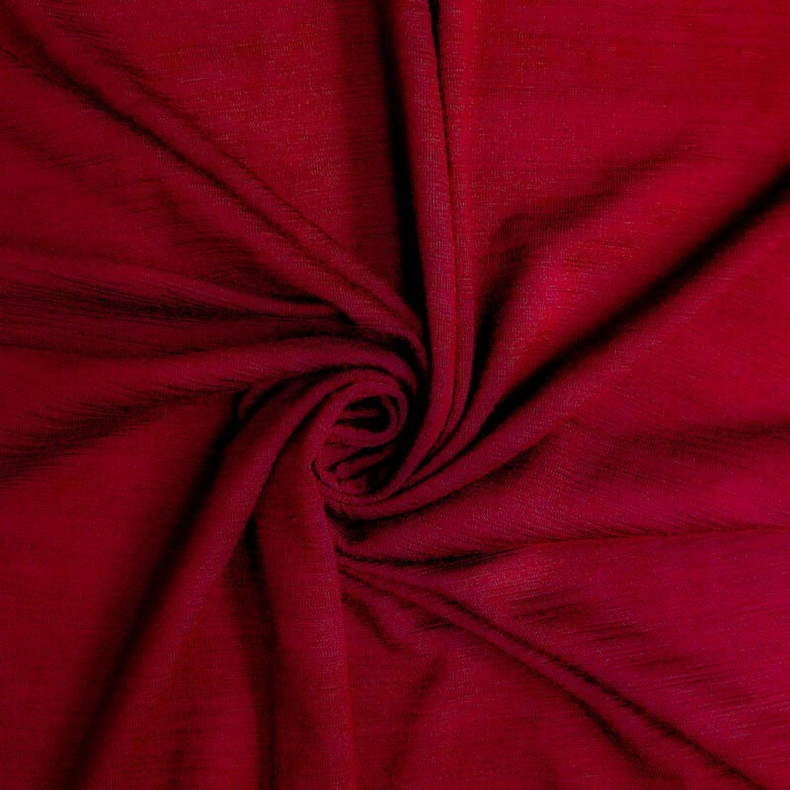 "FREE SHIPPING!!! SAMPLE SWATCH Red Ice Slub Rayon Spandex Jersey Knit ...