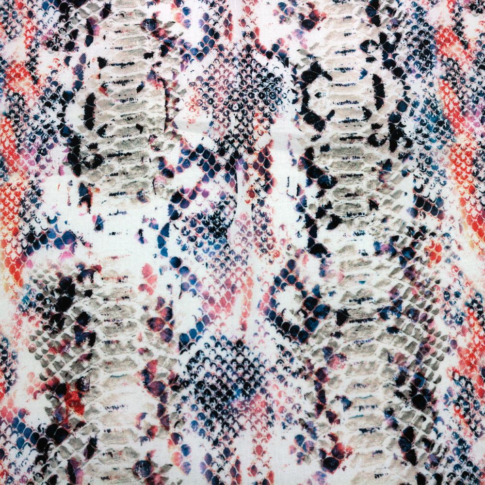 FREE SHIPPING!!! Snake (warm) Design Printed on 100% Cotton Quilting ...