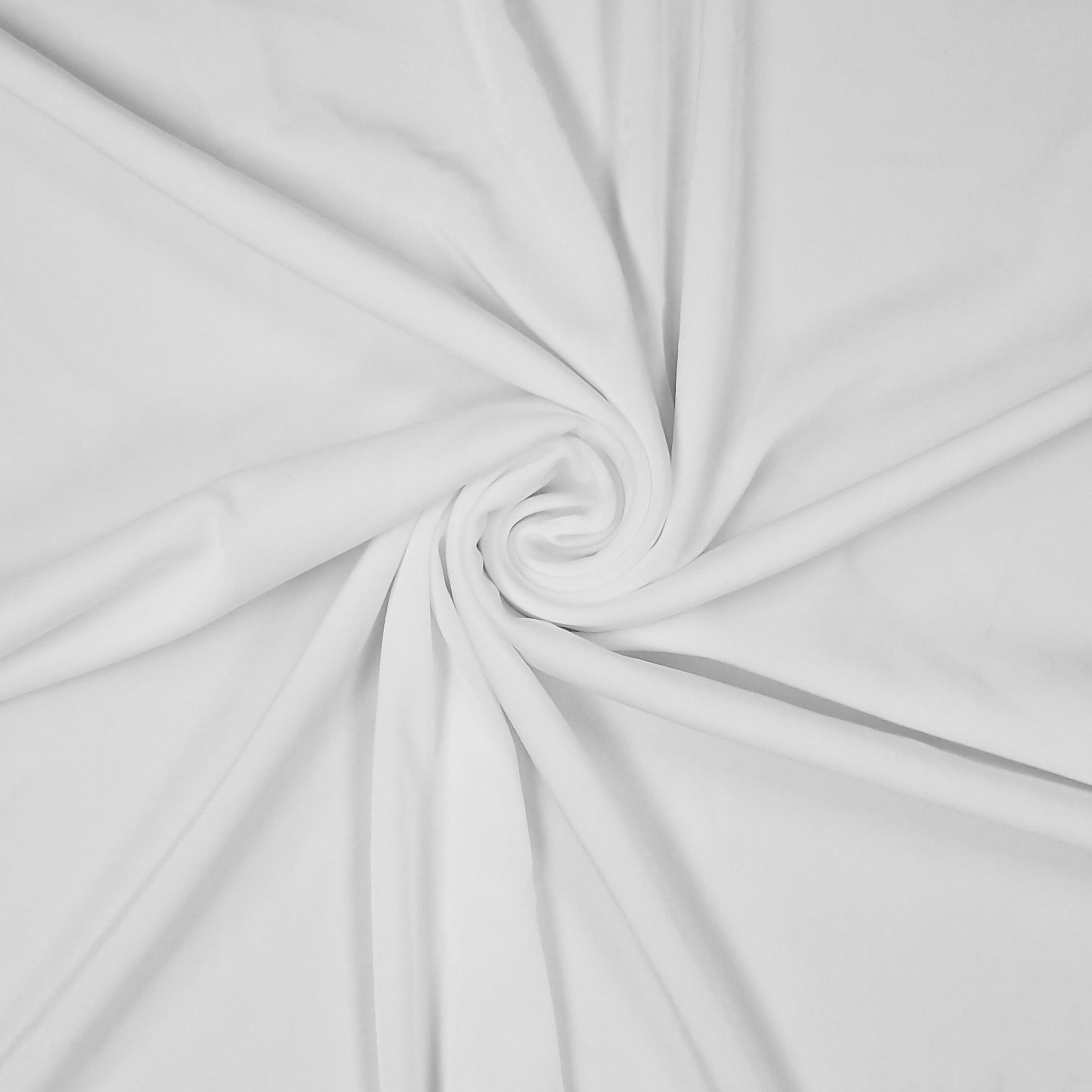 FREE SHIPPING!!! "White 100% Poly Air Flow Satin Fabric, DIY Projects ...