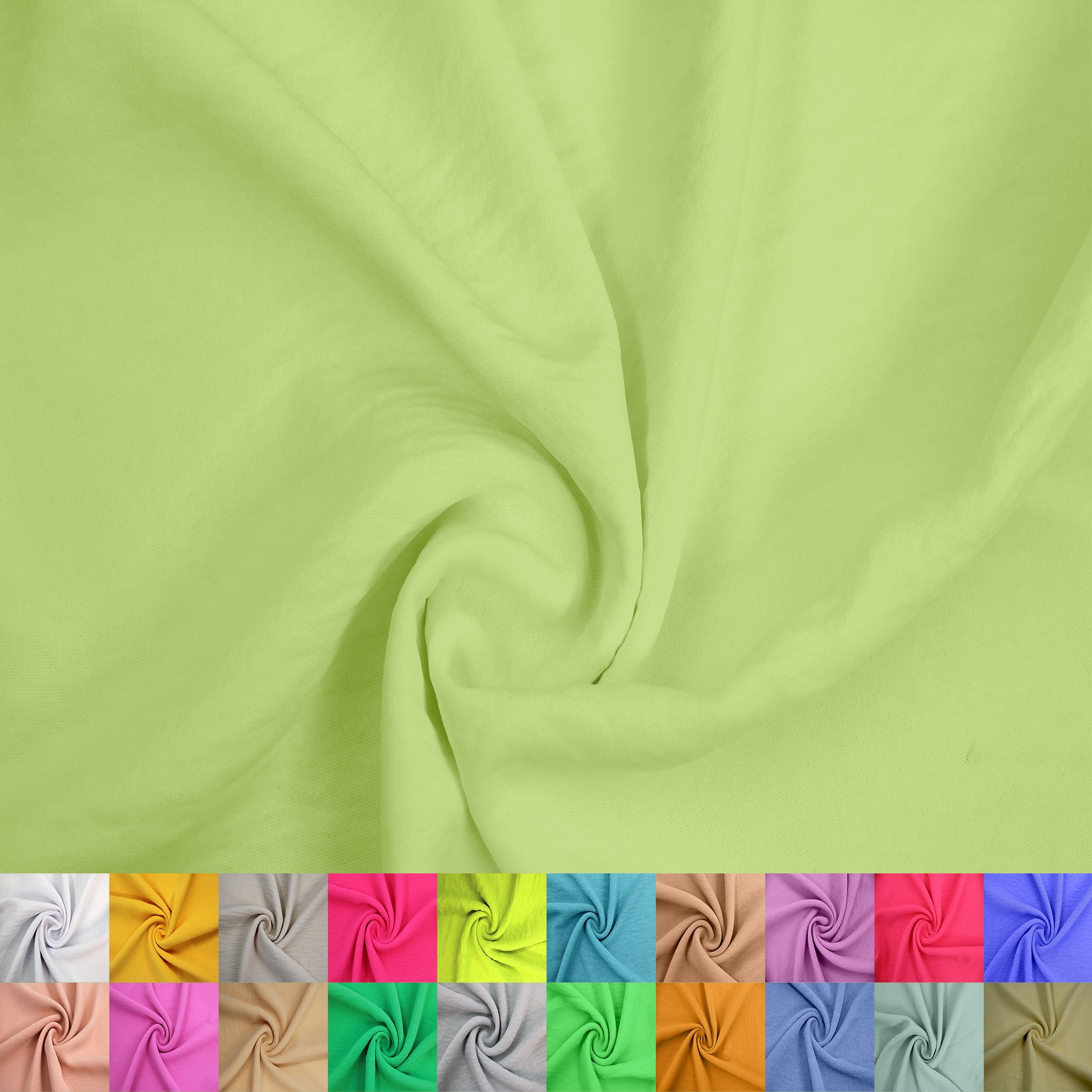 FREE SHIPPING!!! Yellow Neon Solid 100% Polyester Air Flow Light Weight ...