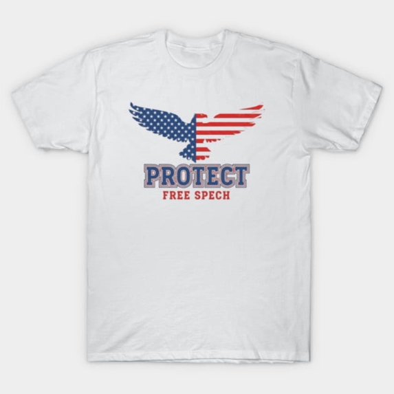 FREE SPEECH Funny Activist Retro First Amendment Protest Freedom Quote ...