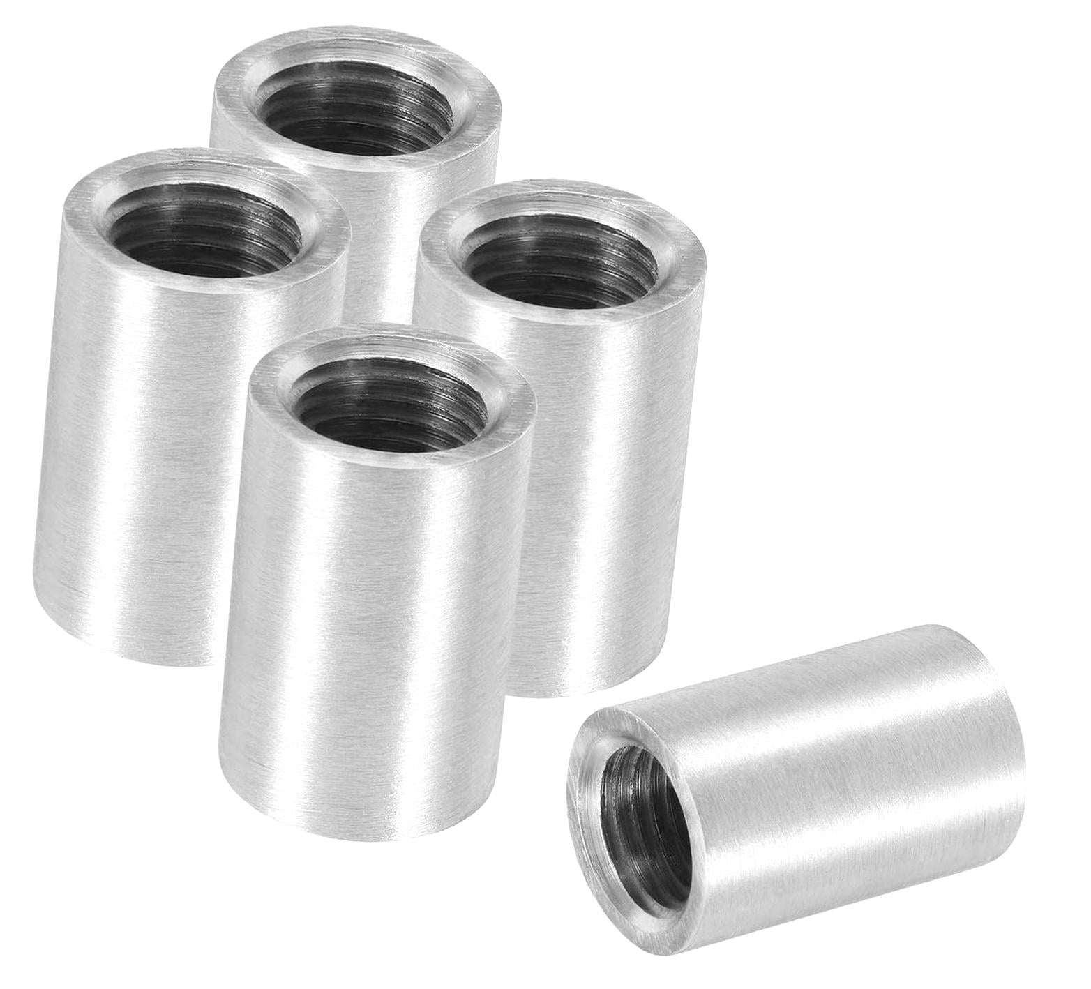 FREEAMG 1/4" NPT Female Welding Coupling, Set of 5, 304 Steel Threaded ...