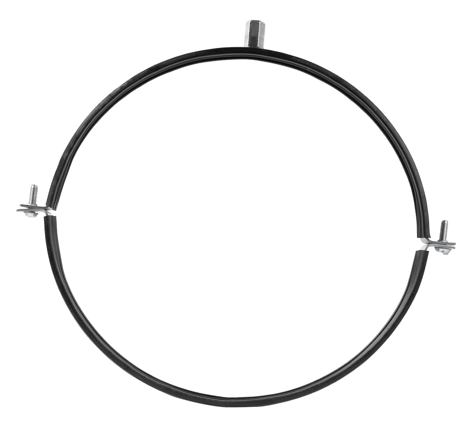 FREEAMG 10" Inch Galvanized Pipe Hanger with Rubber - Conduit Mounting ...