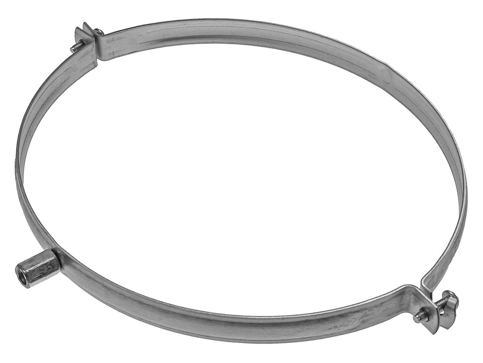 FREEAMG 10" Inch Pipe Clamp - Galvanized Pipe Hanger - 10 Inch Conduit ...