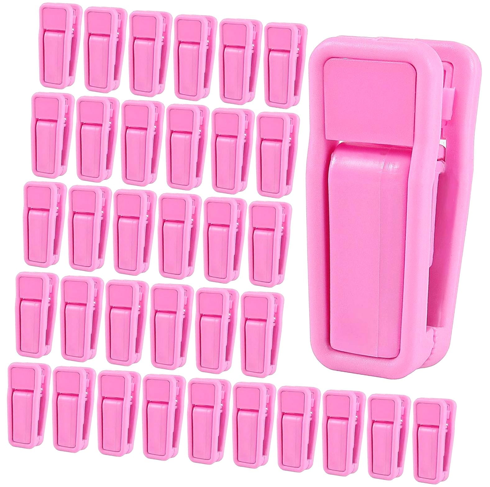 FREEAMG 100-piece Plastic Finger Grips for Hangers - Sturdy Pinch ...