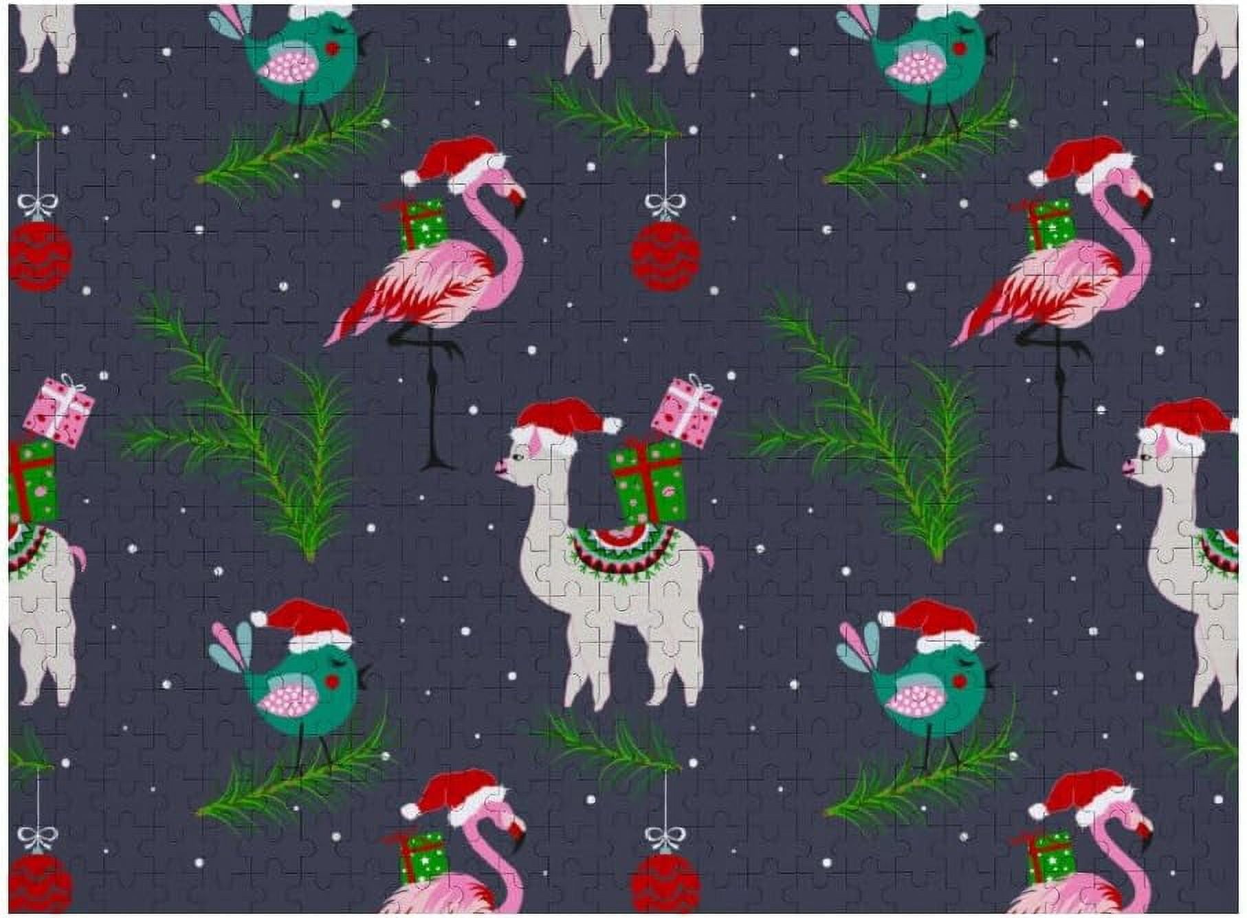 FREEAMG 1000 Piece Jigsaw Puzzle for Kids Adults - Christmas Cute ...