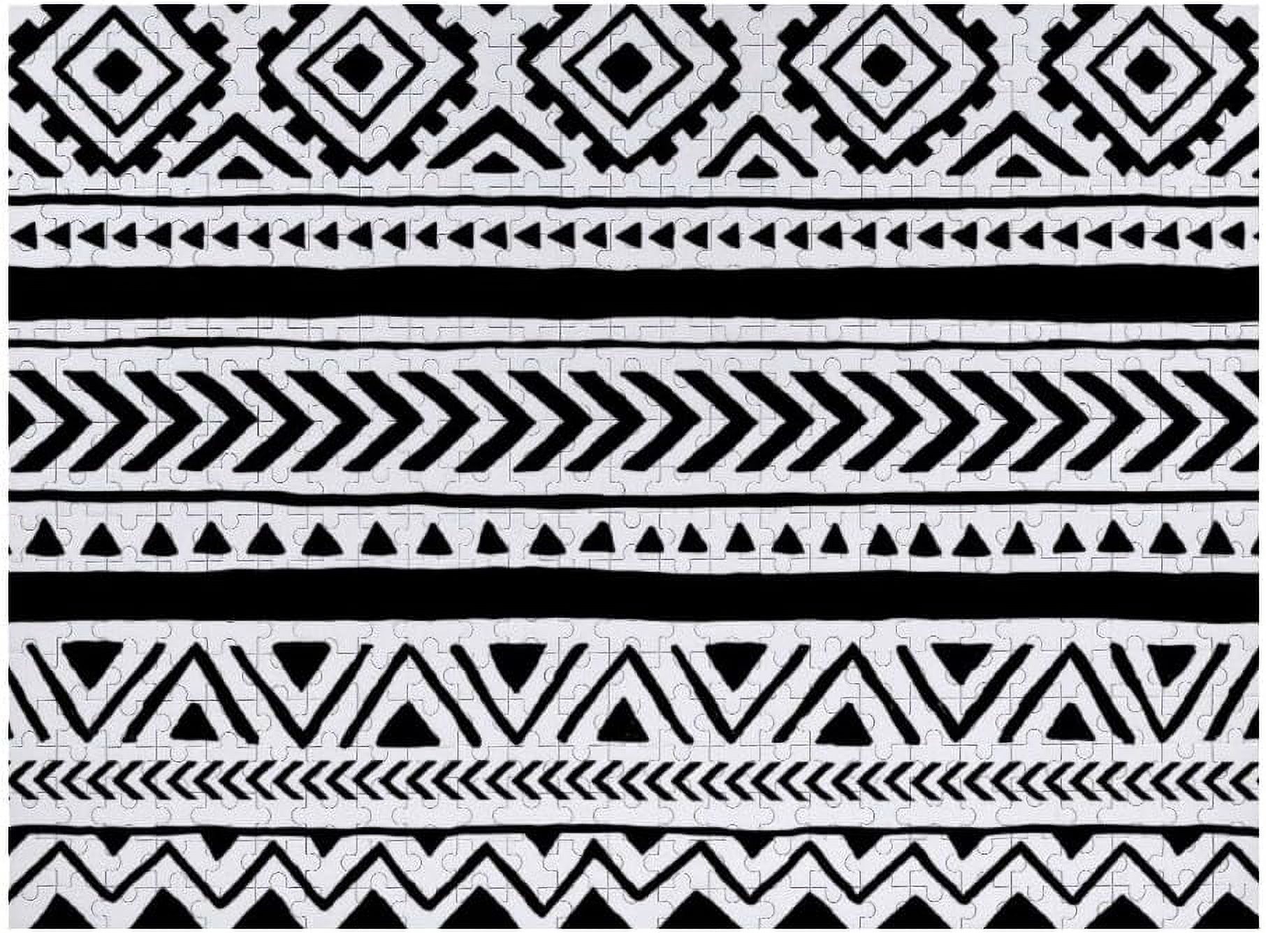 FREEAMG 1000 Piece Jigsaw Puzzle for Kids Adults - Ethnic and Tribal ...