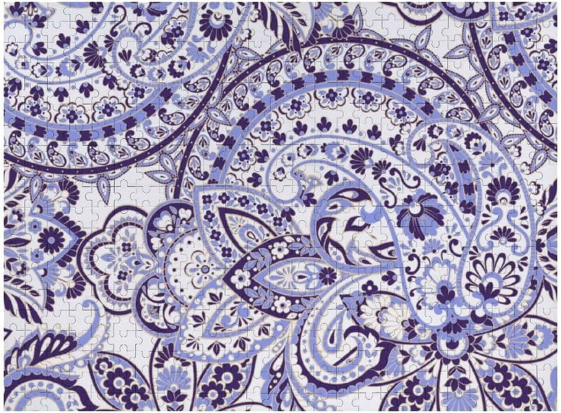 FREEAMG 1000 Piece Jigsaw Puzzle for Kids Adults - Vintage Floral ...
