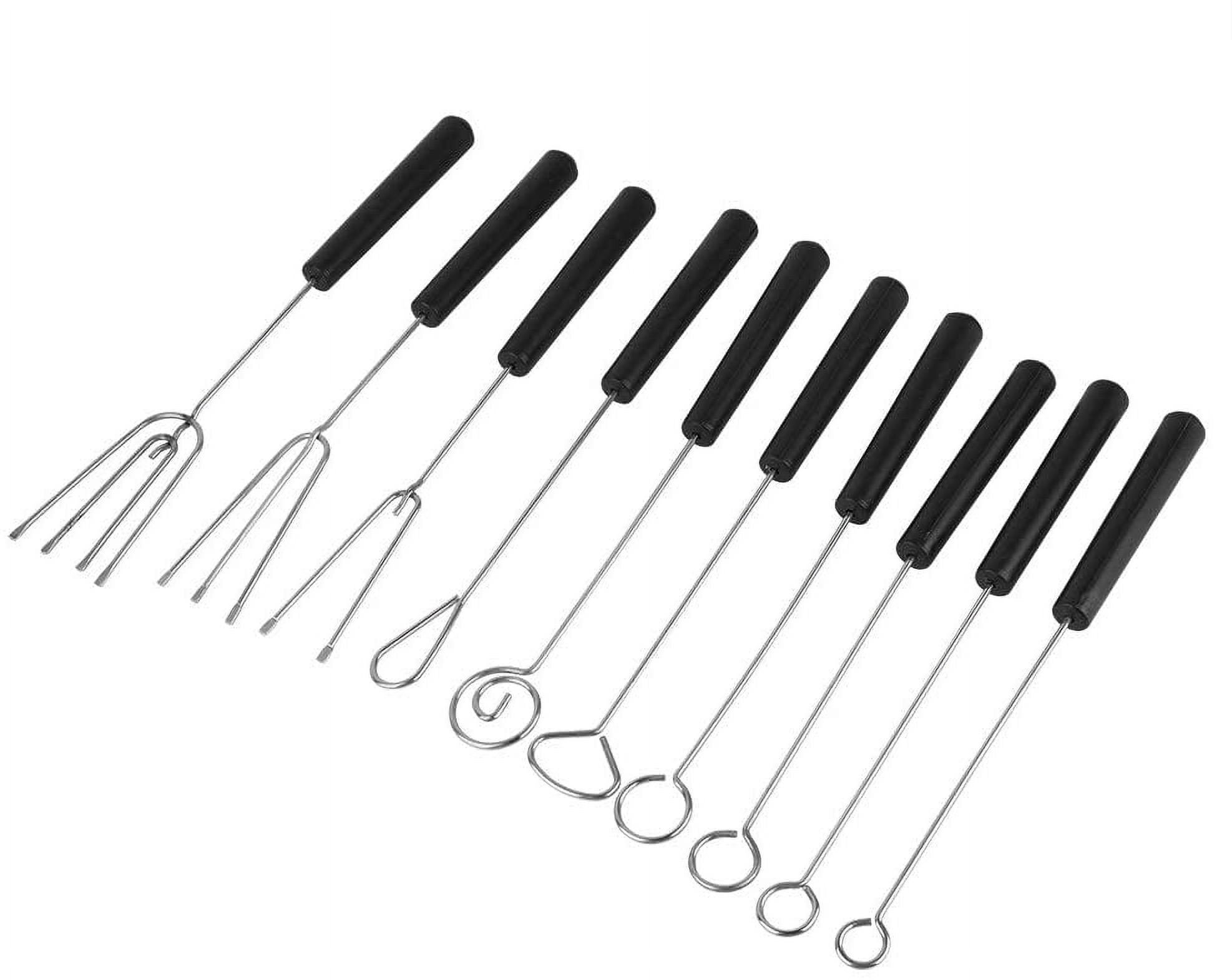 FREEAMG 10PCS Chocolate Dipping Tool, 22cm/8.7in Stainless Steel Candy ...