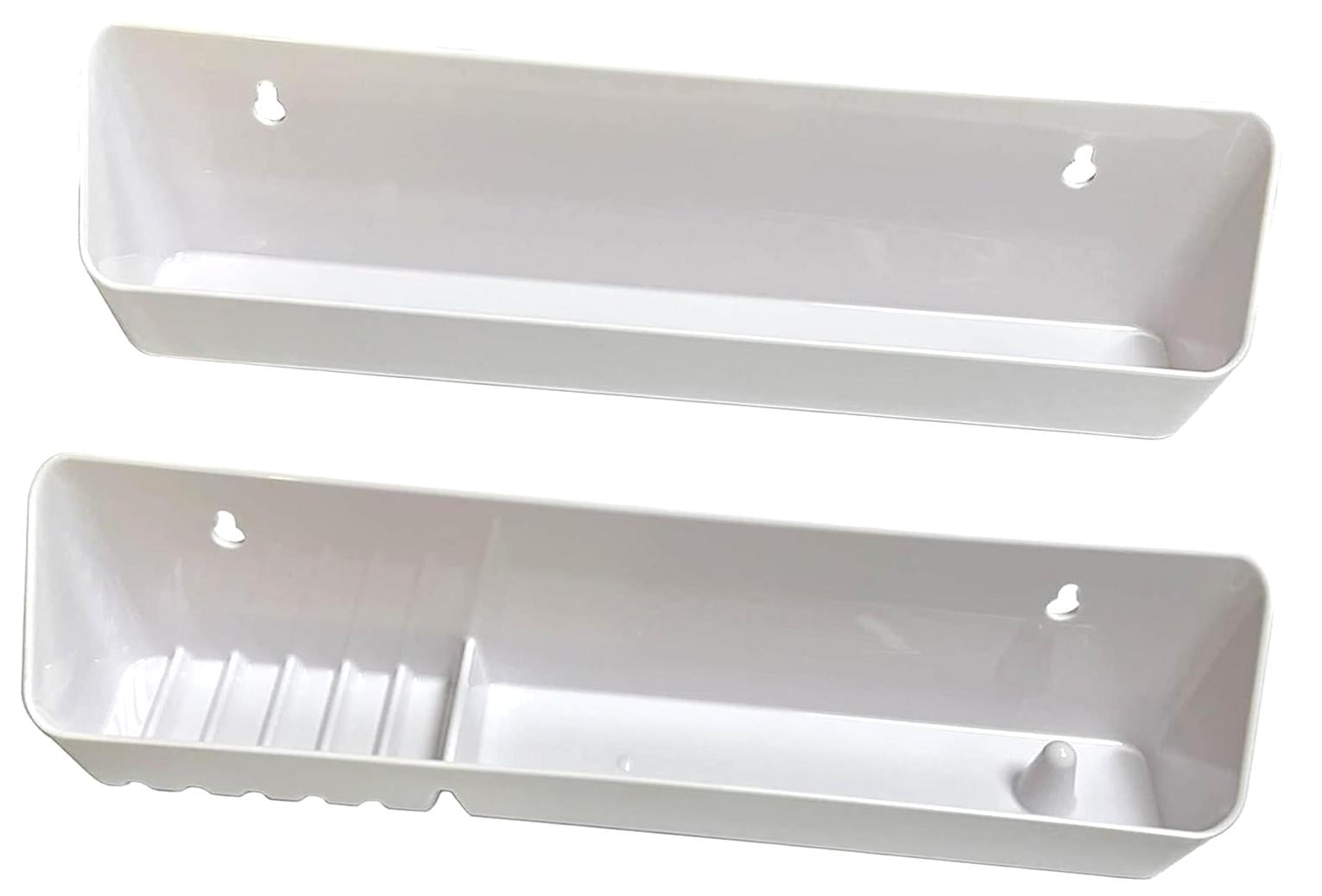 FREEAMG 14" Kitchen Sink Front Tip-Out Accessory Trays with Mounting ...