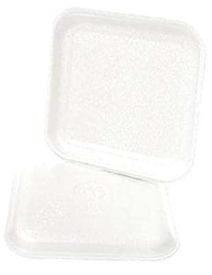 FREEAMG 1SW, #1S White Foam Meat Trays, Standard Supermarket Meat ...