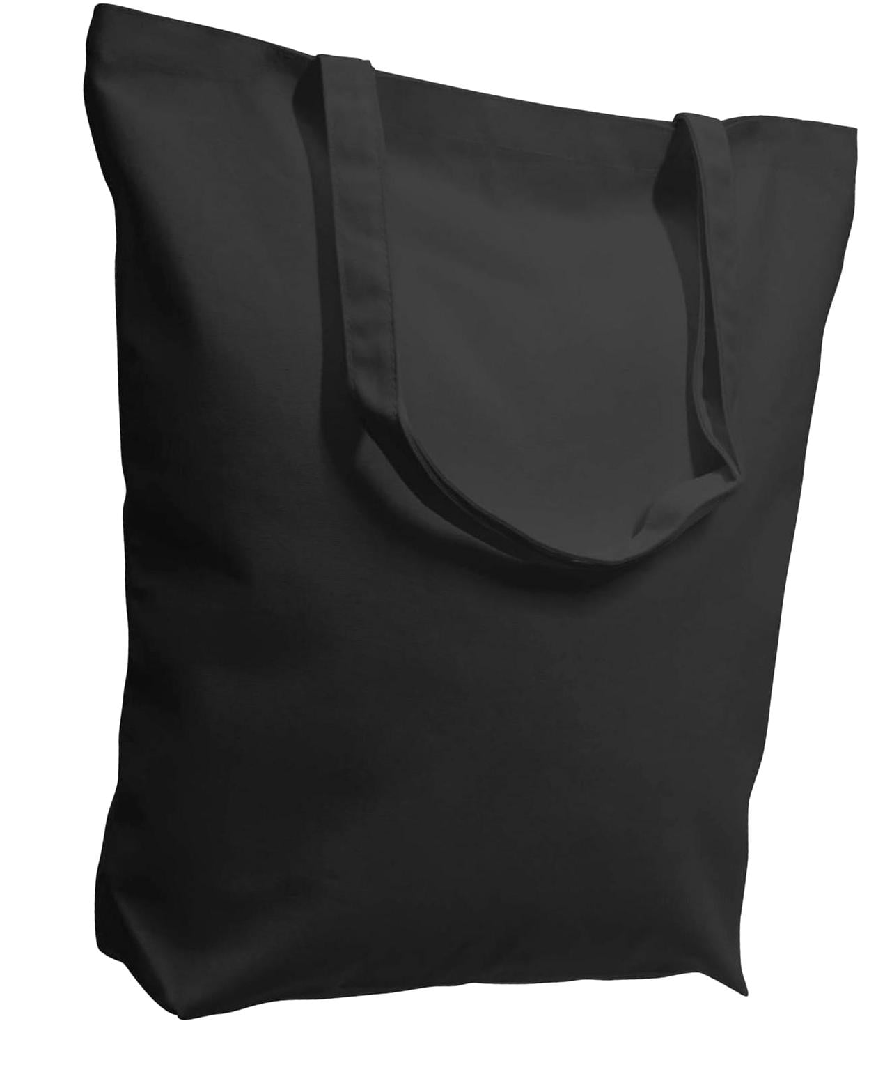 FREEAMG 2 | 6 | 12 Pack Large 17.5"x16.5" 10oz Cotton Canvas Tote Bag ...