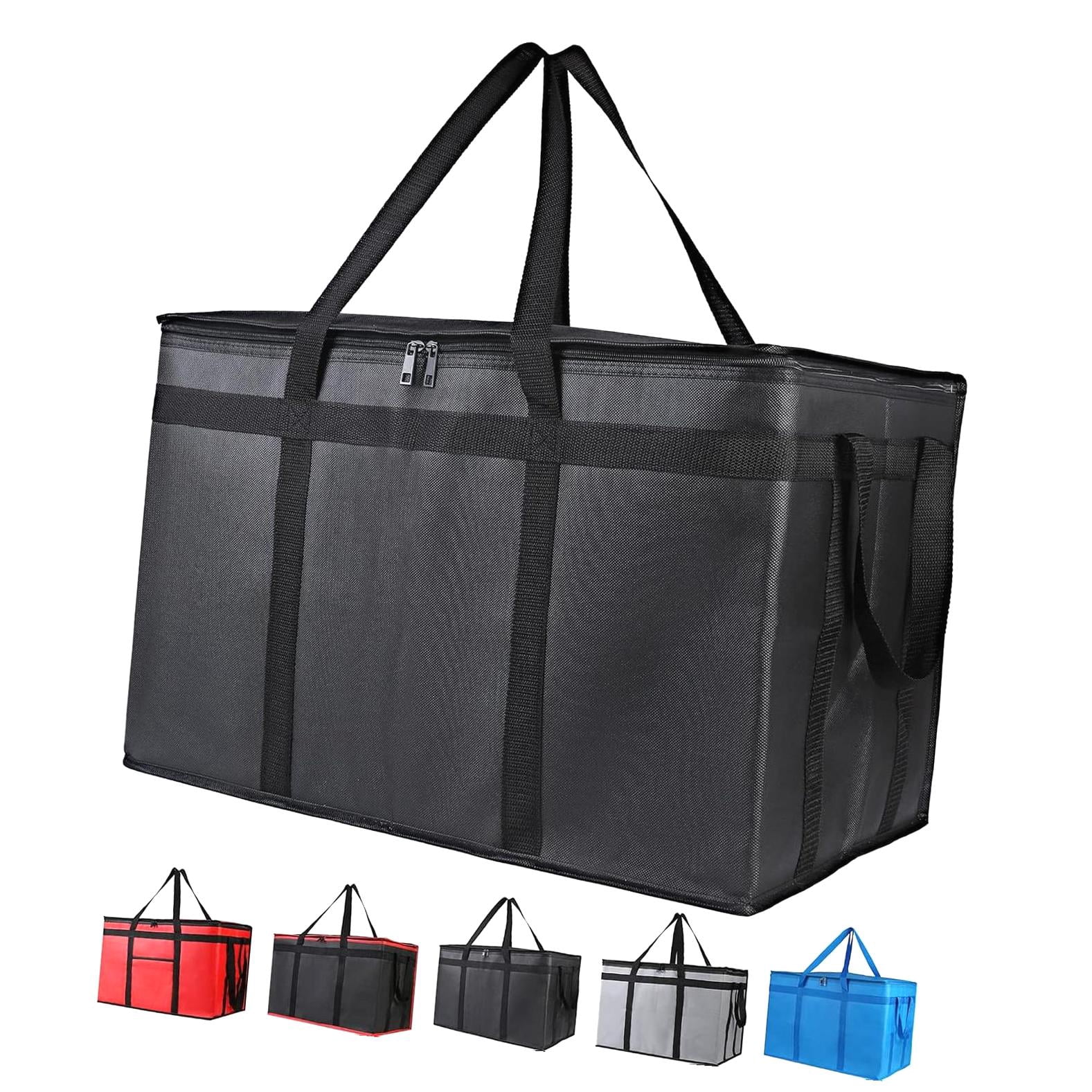 FREEAMG 2-Pack Insulated Food Delivery Bags for Hot and Cold Meals ...