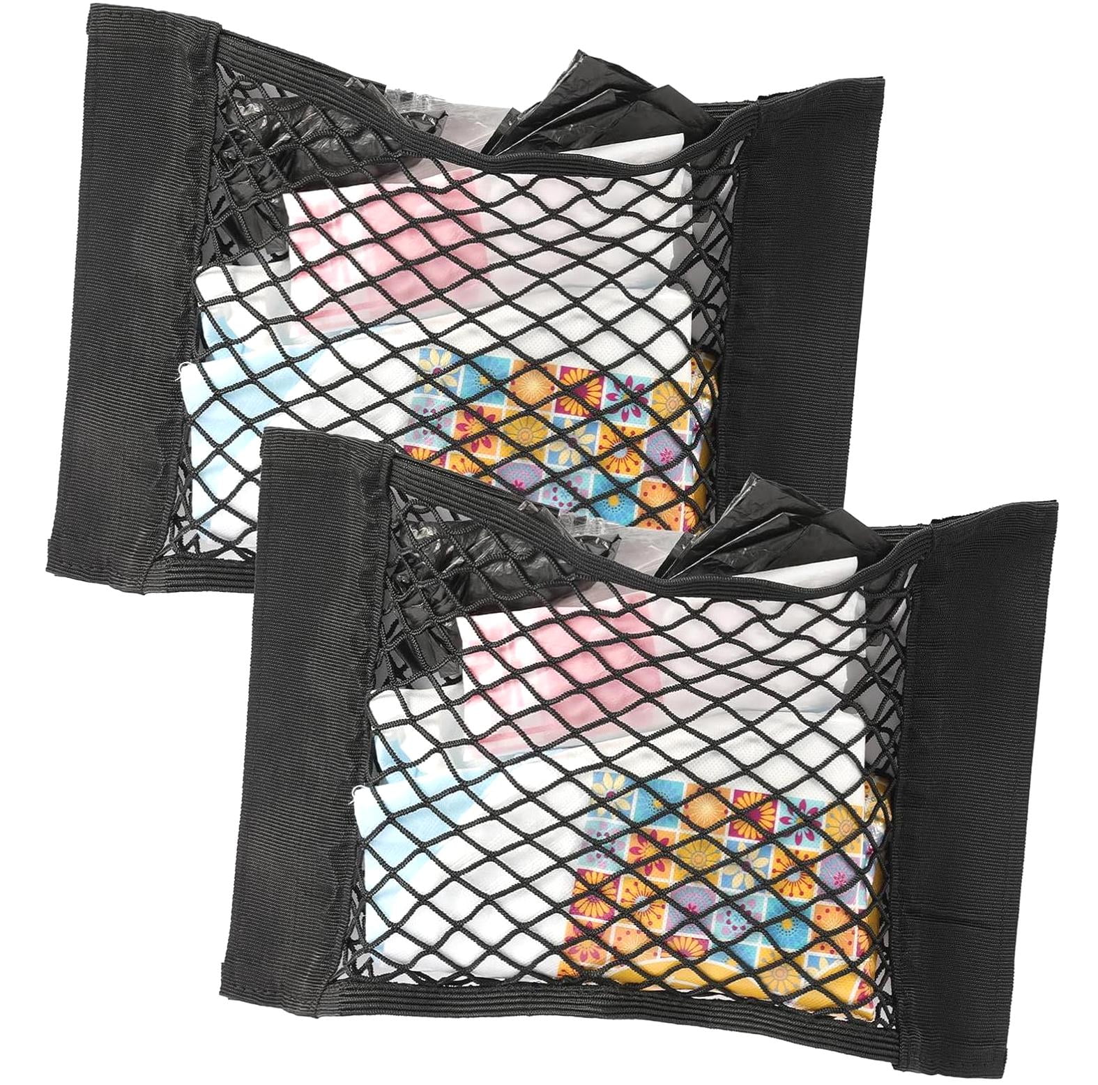 FREEAMG 2-Piece Plastic Bag Holder, Grocery Bag Organizer and Dispenser ...