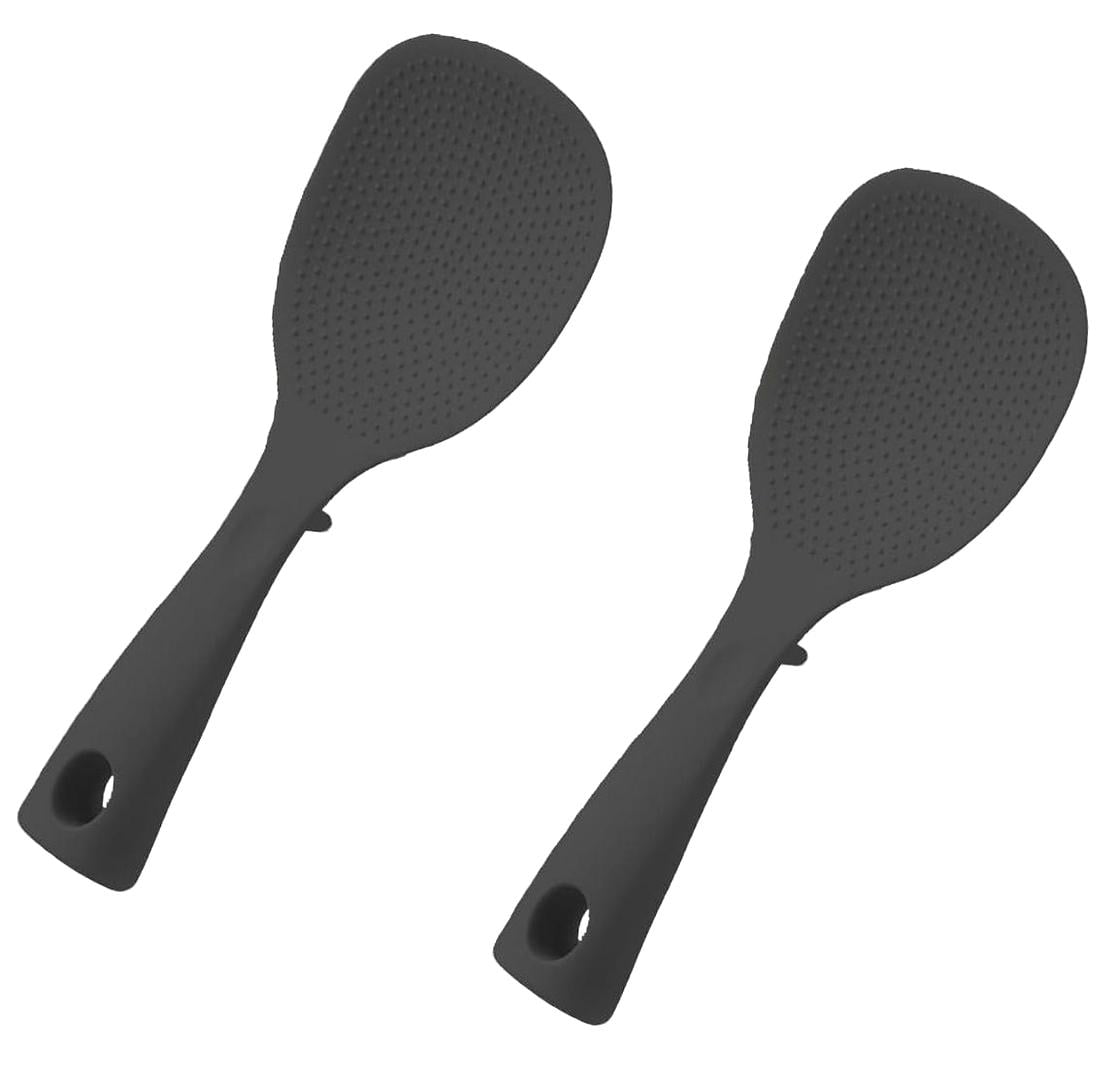 FREEAMG 2-Piece Silicone Ladle Set, Easy-Clean Serving Spoon for ...