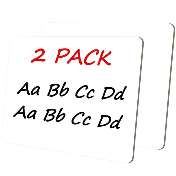 FREEAMG 2-Piece Small Whiteboard Set, 9" x12" Personal Boards for ...