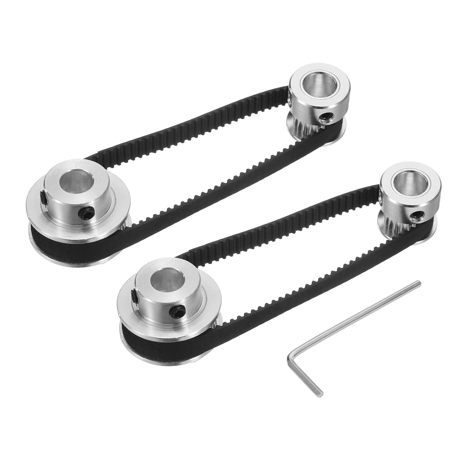 FREEAMG 2 Set GT-2 Synchronous Wheel 20&36 Teeth 8mm Bore, Aluminum ...