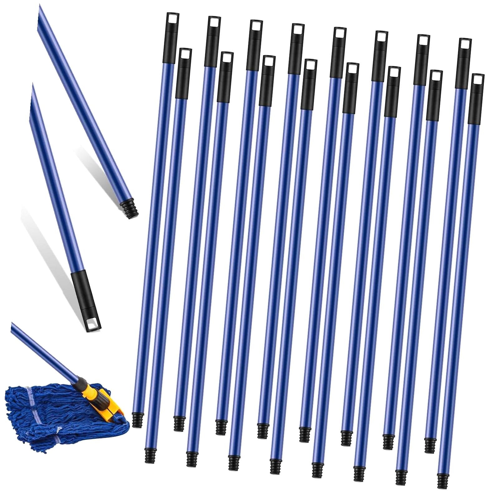 FREEAMG 20 Pcs Broom Handle with Threaded End Powder- Broom Handle ...