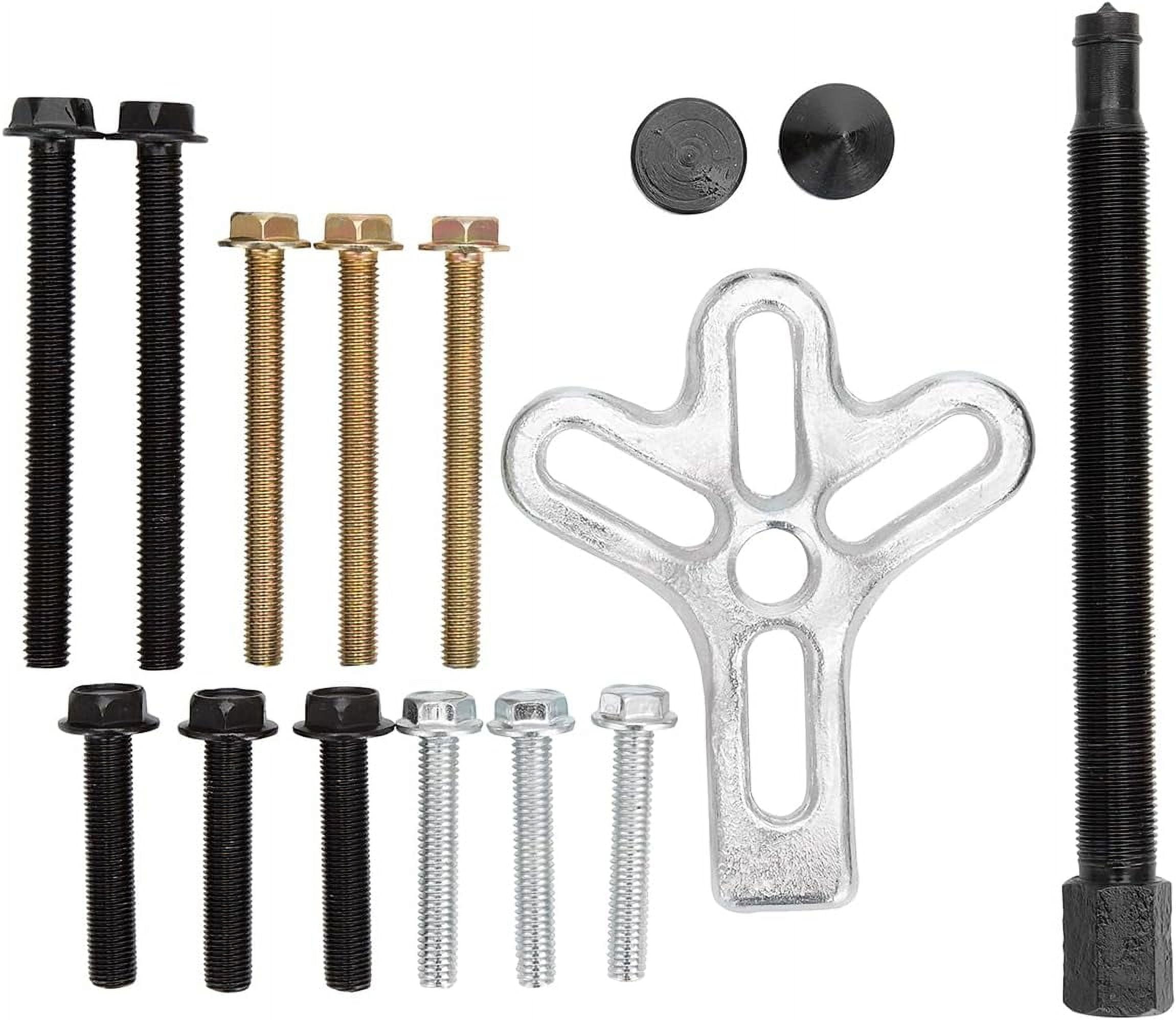 FREEAMG 25053 Heavy Duty Harmonic Balancer Puller Set, Engine Repair ...