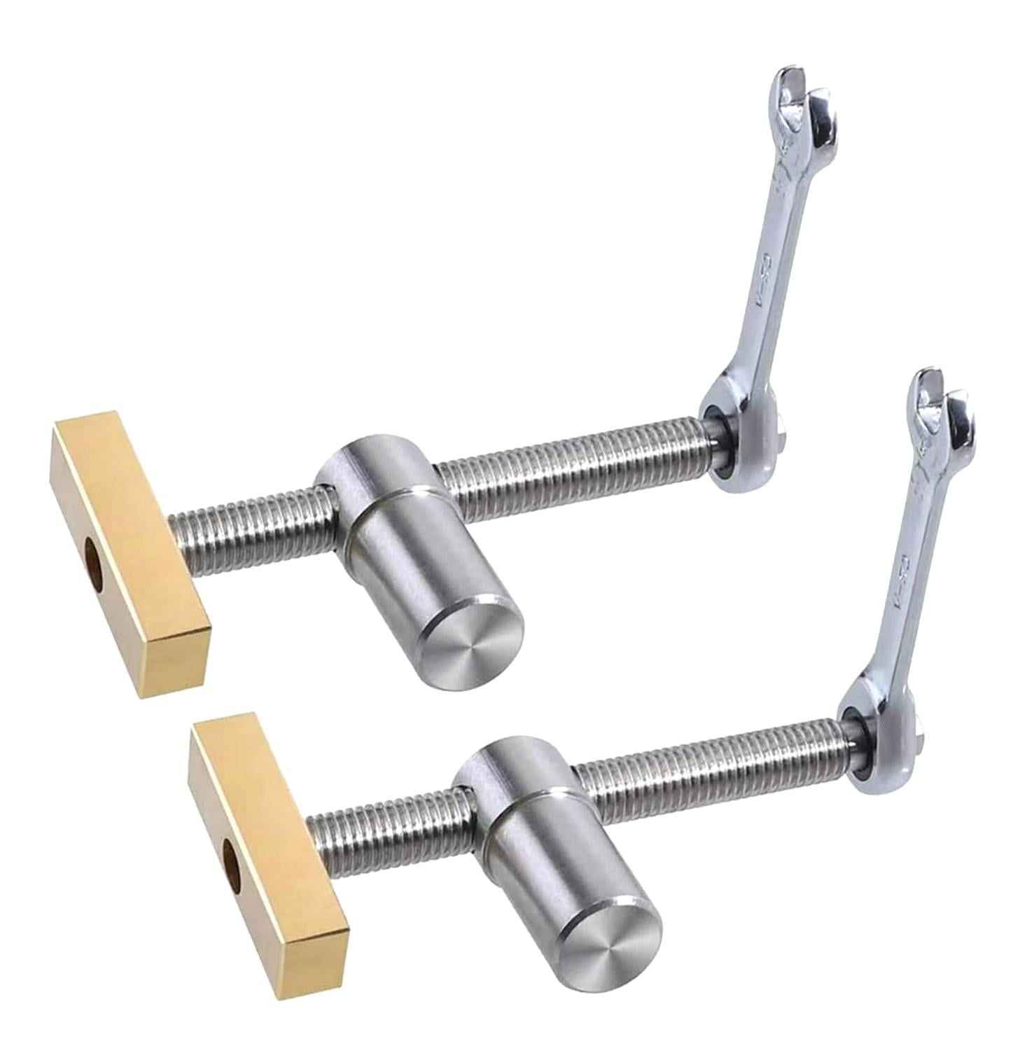 FREEAMG 2Pcs Fastening Clips for 20MM Hole Positioning, Woodworking Table Clamps Fixture Vise ...