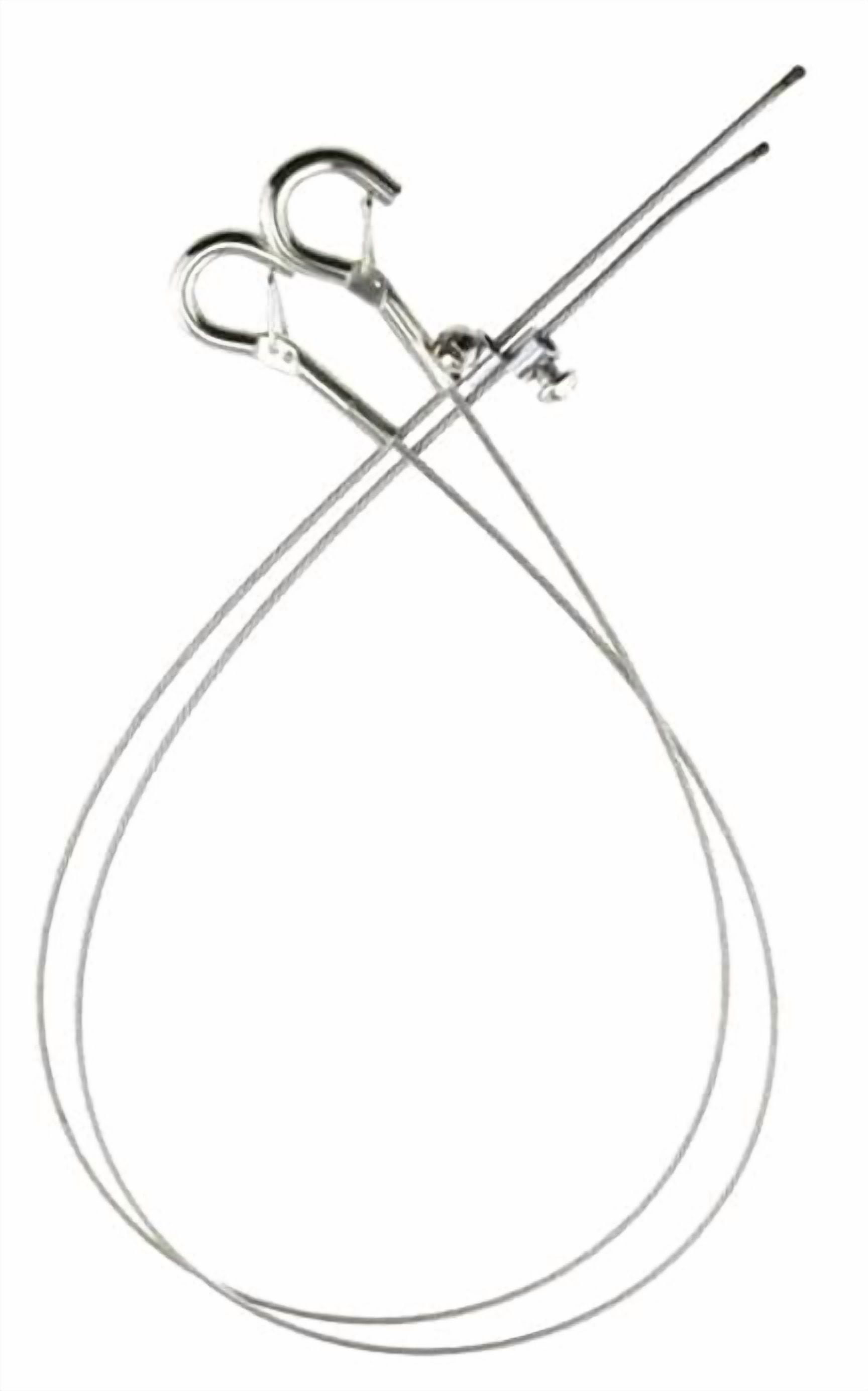 FREEAMG 2pcs Door Cable, 39" Sliding Door Opener for Metal, Vinyl, and ...