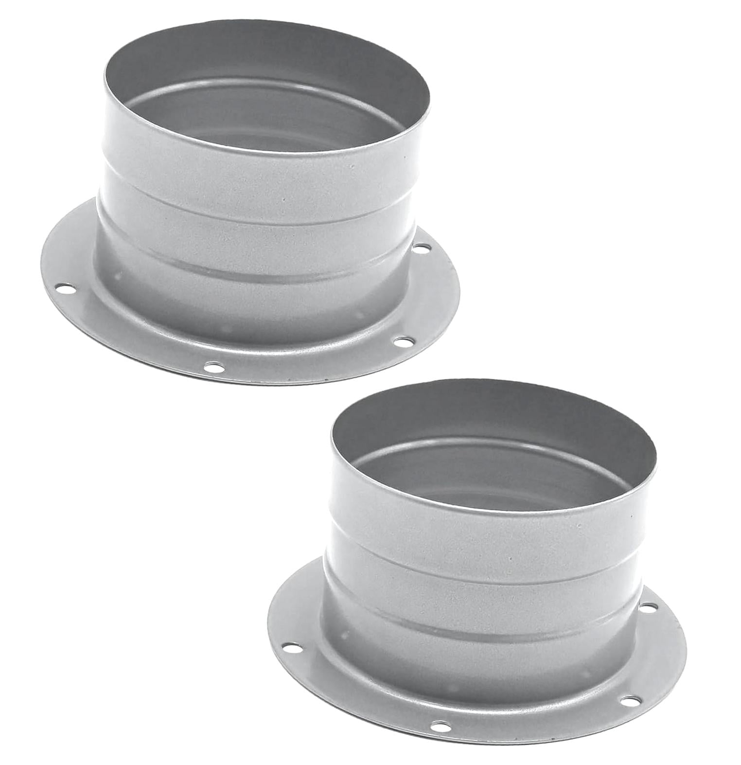 FREEAMG 3 Inch Duct Connector Flange, 2-Piece Straight Pipe Flange ...