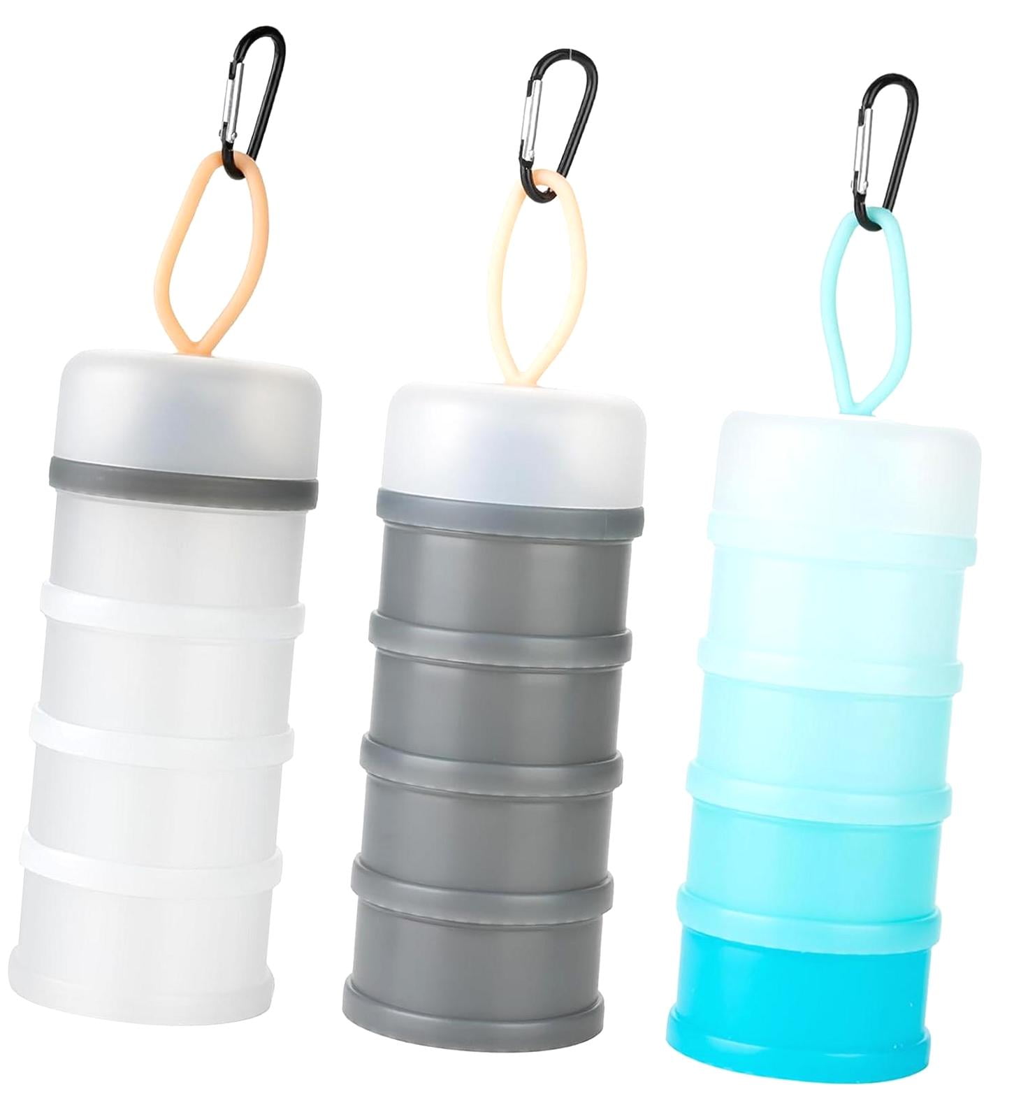 FREEAMG 3-Pack Protein Powder Storage Containers, 4 Stackable ...