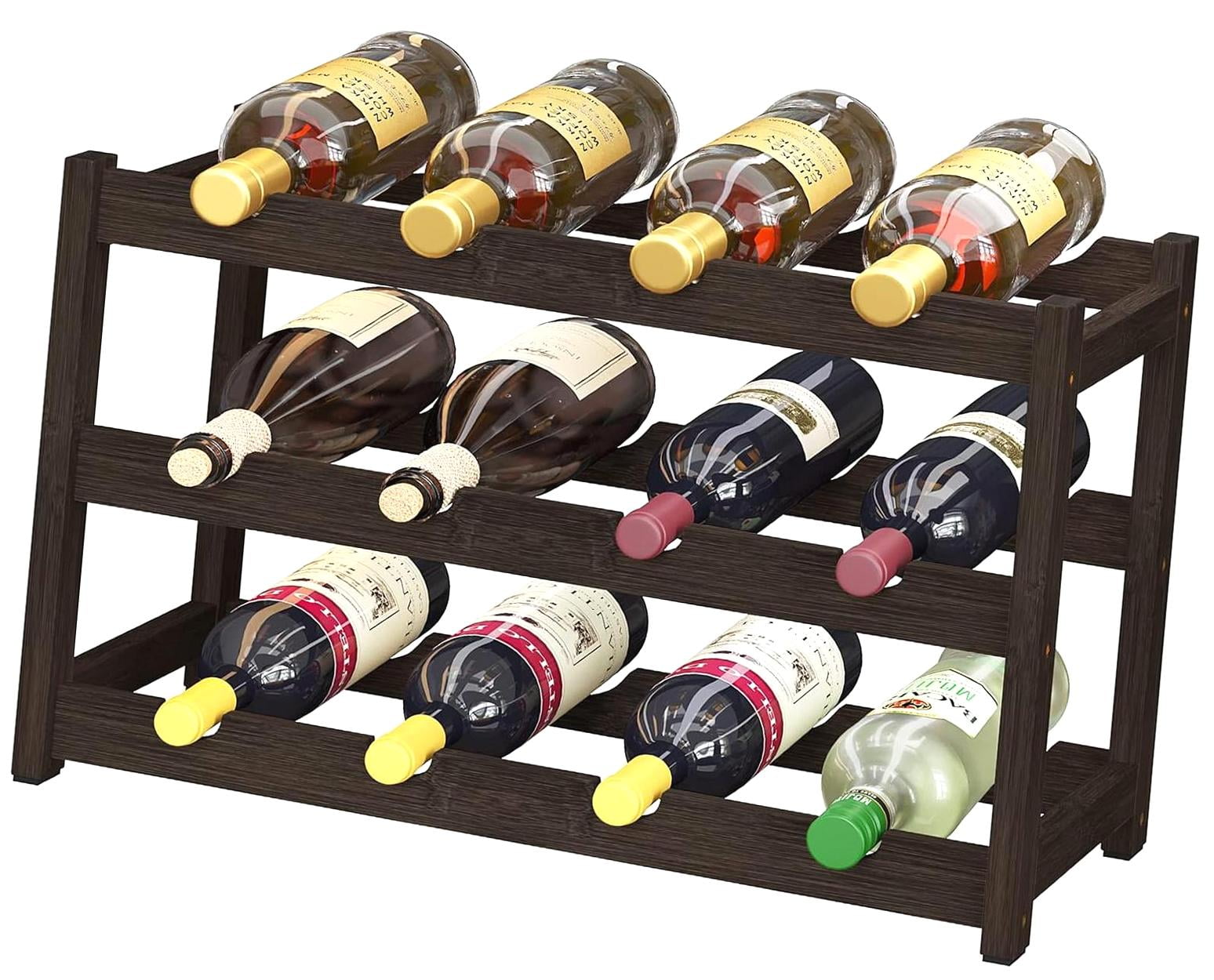 FREEAMG 3-Tier Storage Rack, Countertop, Freestanding Floor Holder ...