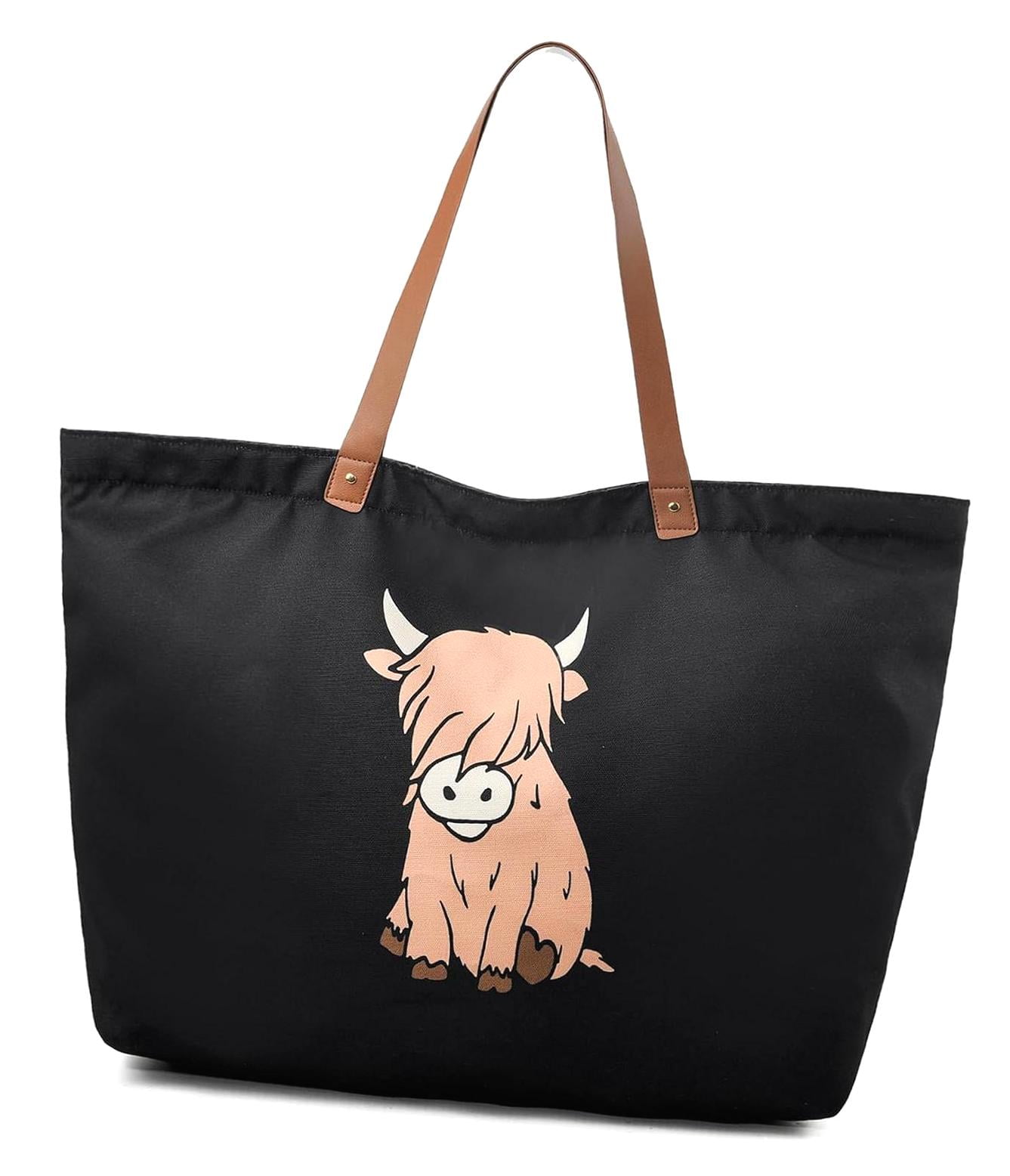 FREEAMG 30-Liter Zippered Shopping Tote - Broad Handle for Comfort ...