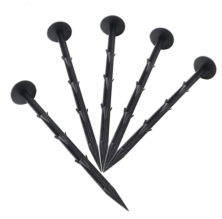 FREEAMG 30 Pcs 0.4" Width 8" Length Plastic Garden Stakes Anchors ...