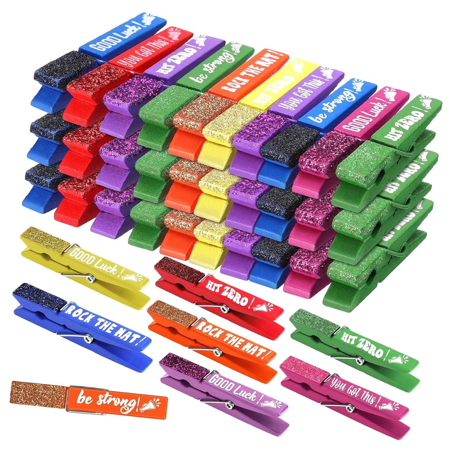 FREEAMG 30 Pcs Cheerleader Competition Apparel Glittered for Team Cheer ...