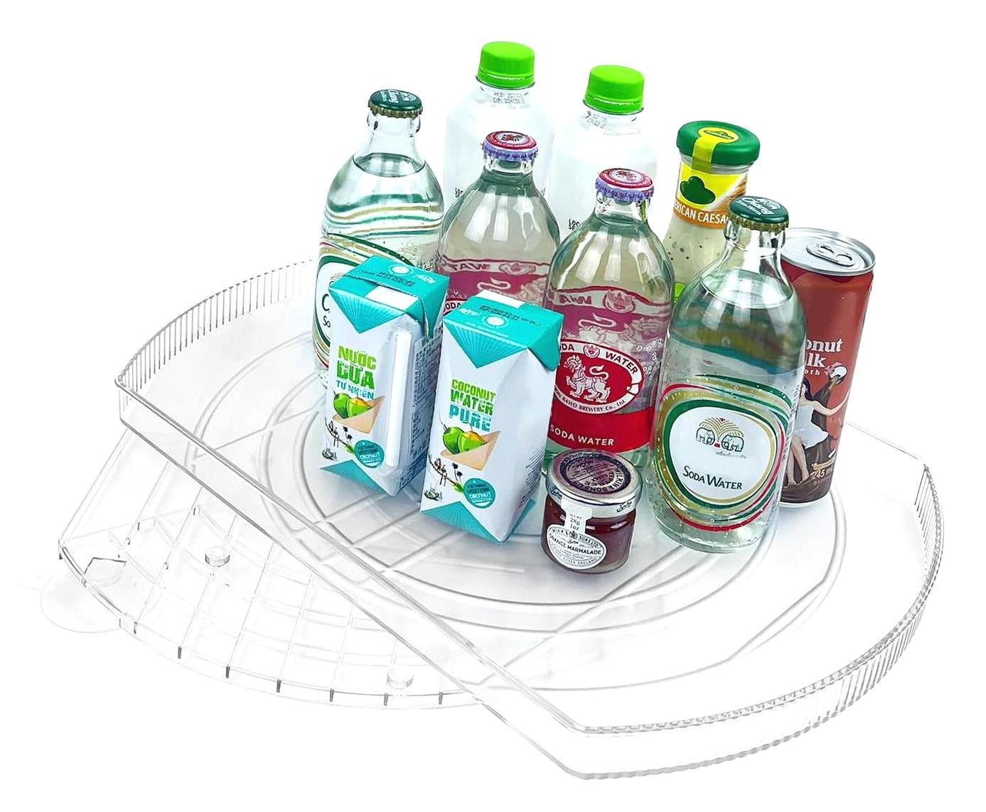 FREEAMG 360° Rotating Lazy Susan Turntable - Versatile Rectangular ...